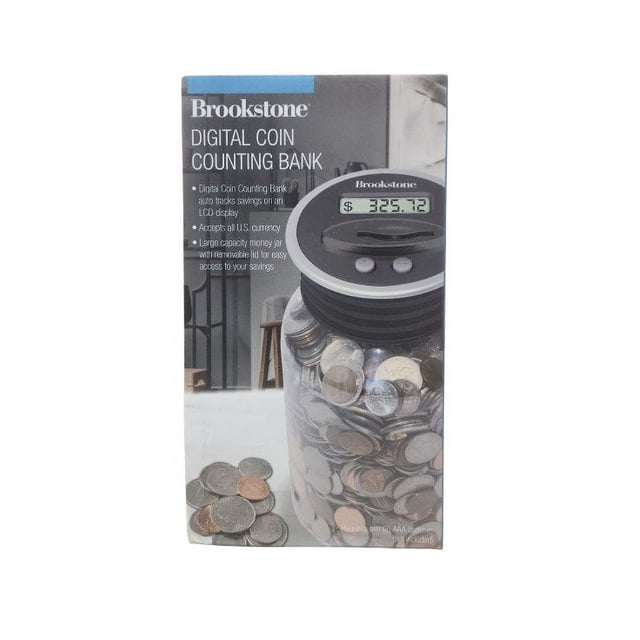 Brookstone Piggy Banks & Money Jars for Kids Financial Skills - Walmart ...