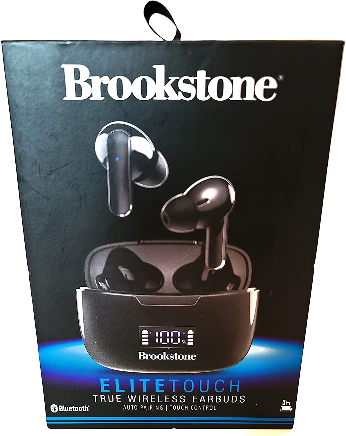 Brookstone EliteTouch True Wireless Bluetooth Earbuds – Black - Walmart.com