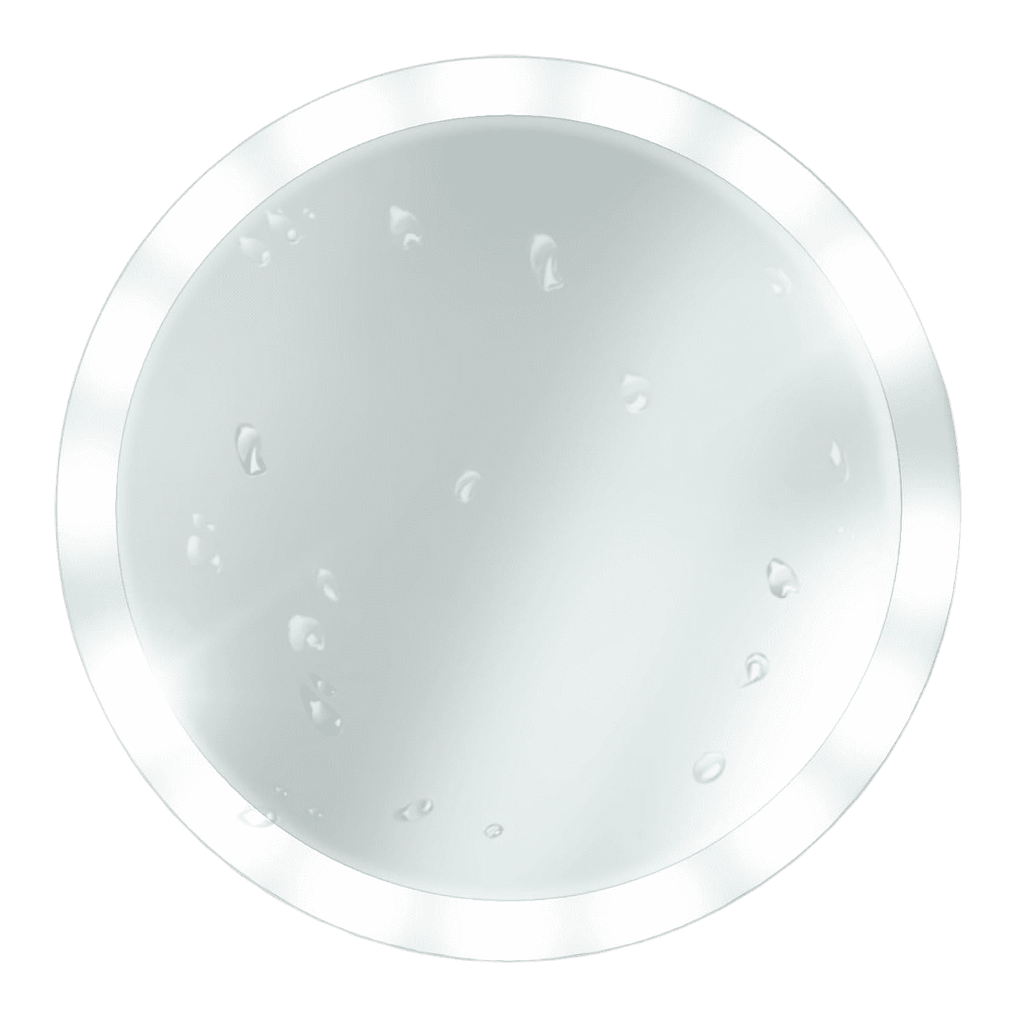 Brookstone LED Shower Mirror Wireless Speaker - Walmart.com