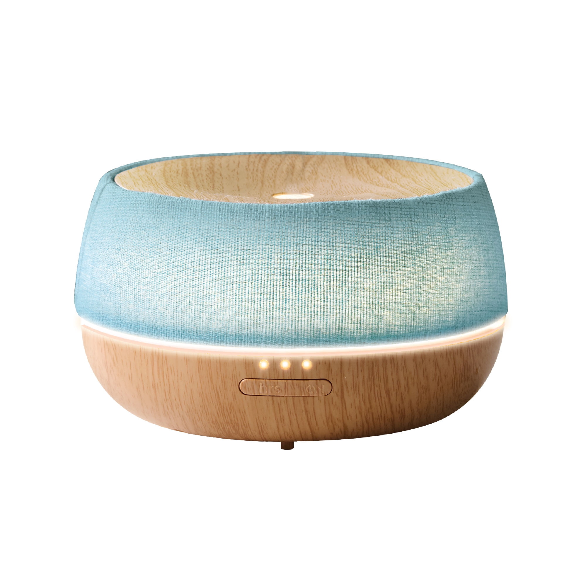 Brookstone Linen Essential Oil Diffuser, Ultrasonic Cool Mist Aroma ...