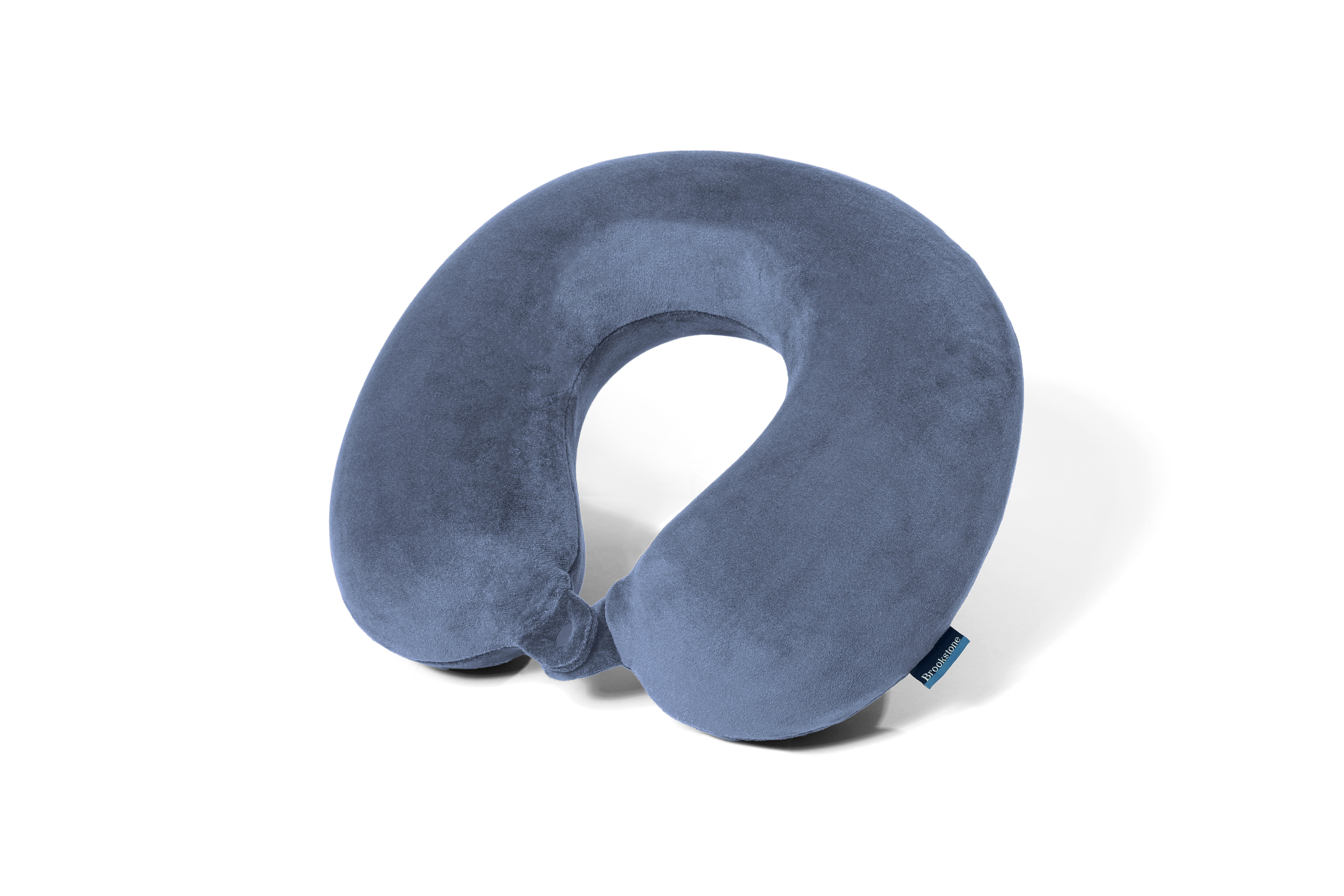 Brookstone Memory Foam Travel Neck Pillow for Vacations, Airplanes ...