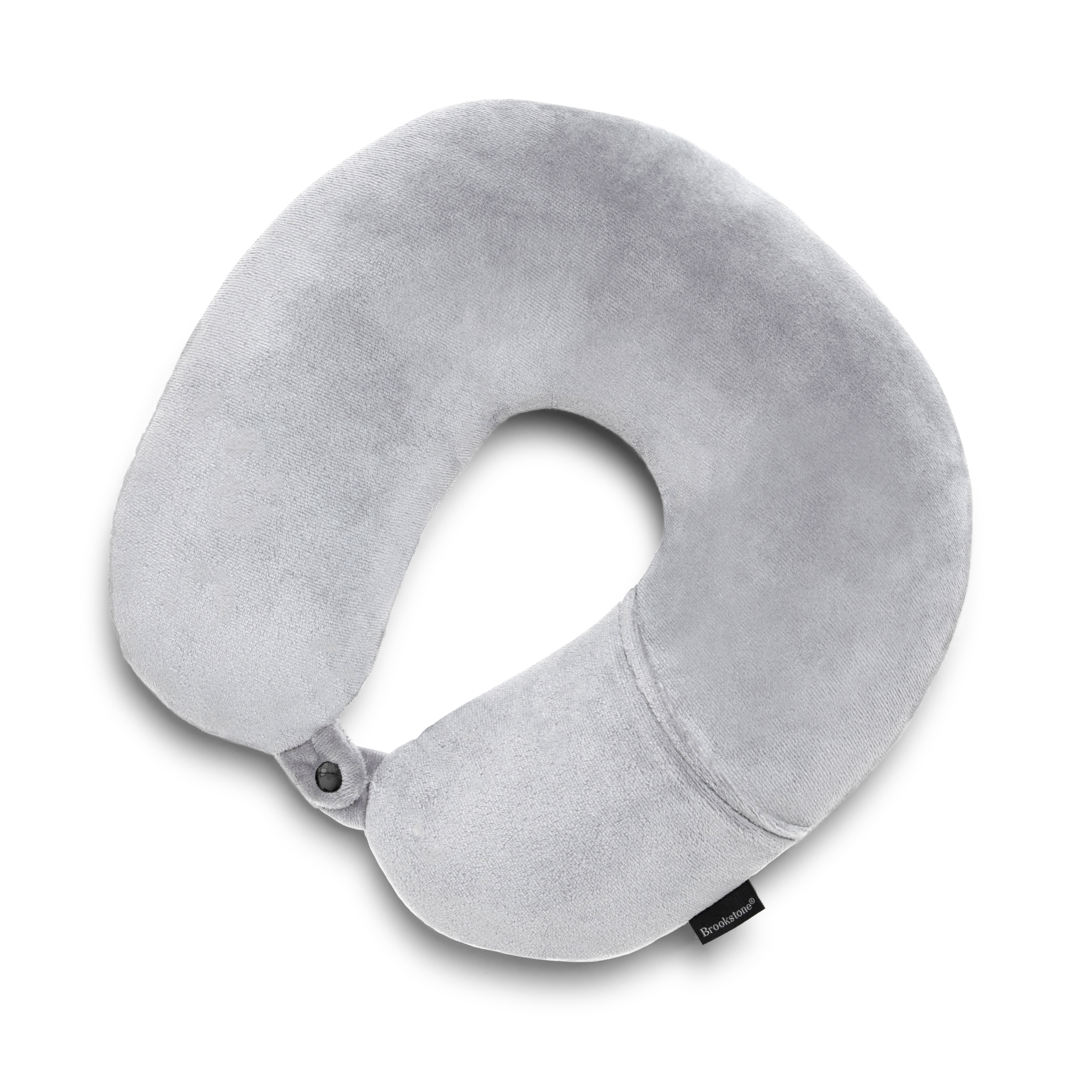 Brookstone Microbead Neck Pillow, Lightweight U-Shape Travel Pillow for ...
