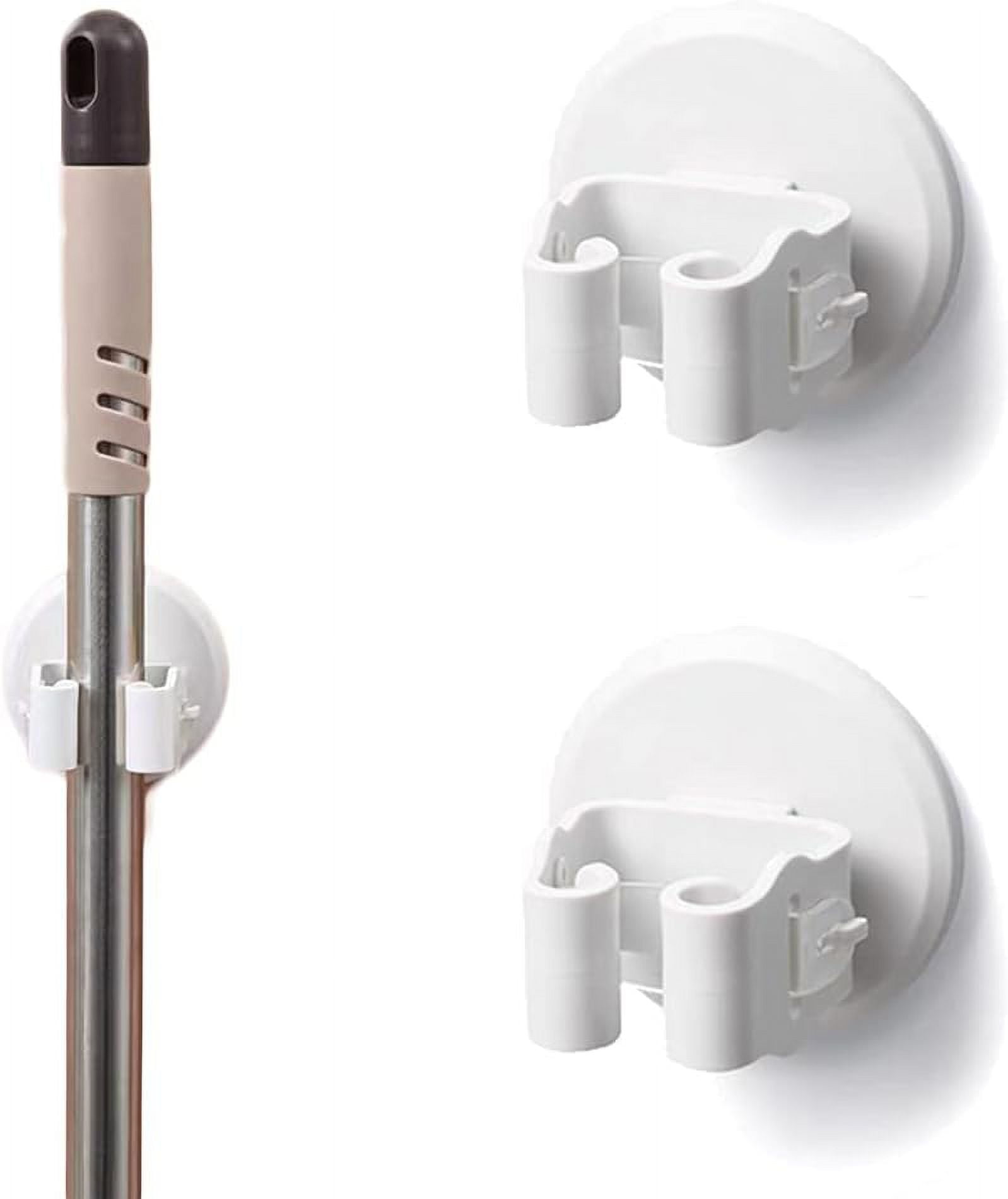 Broom Clips Holder, Disc Mop Organizer Wall Mount Self Adhesive No ...