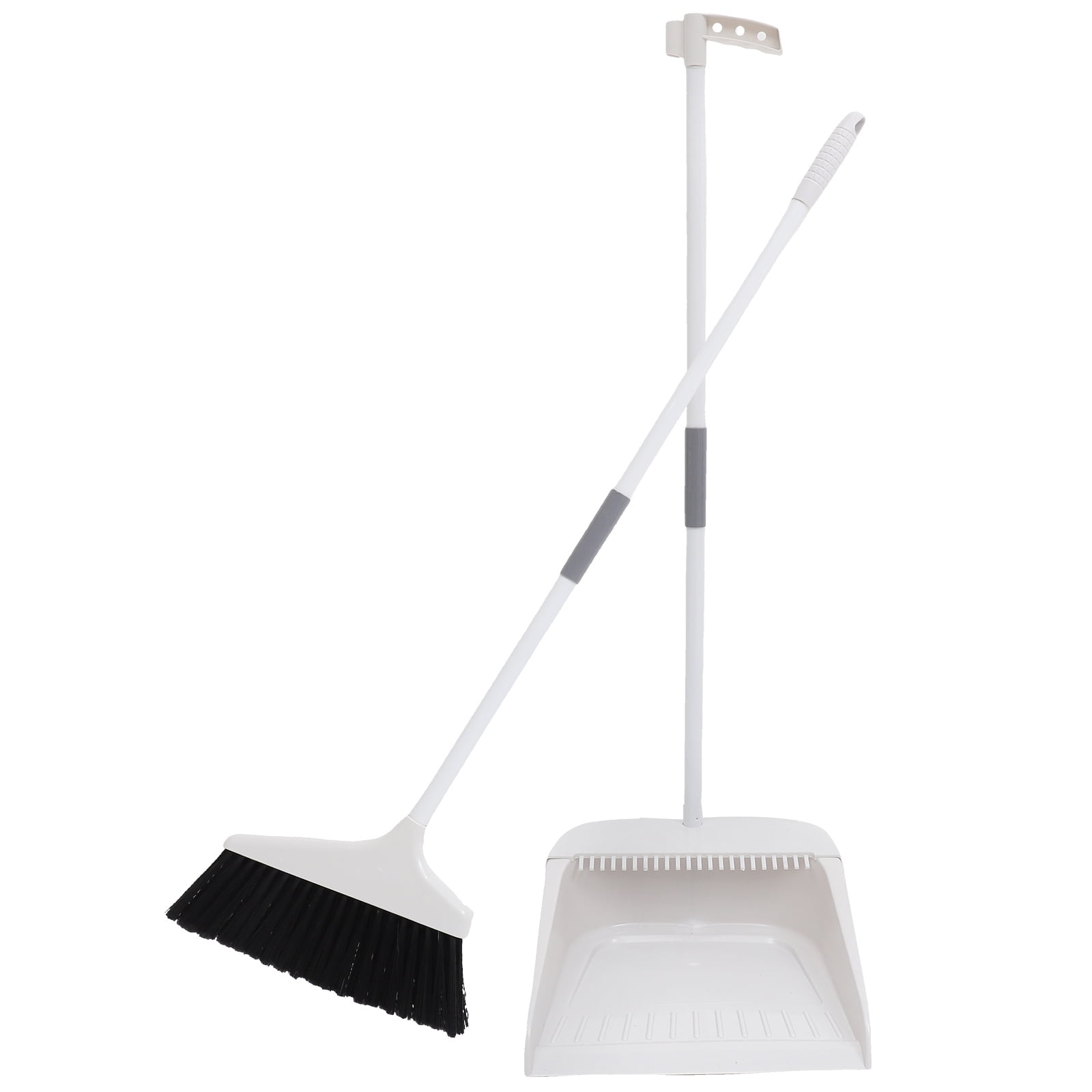 Broom Dust Duster Handle Squeegee Dustpan Whisk Office White - Walmart.com