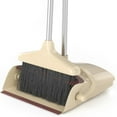 Broom with Dustpan Combo Set 54" Long Handle Adjustable Length ...
