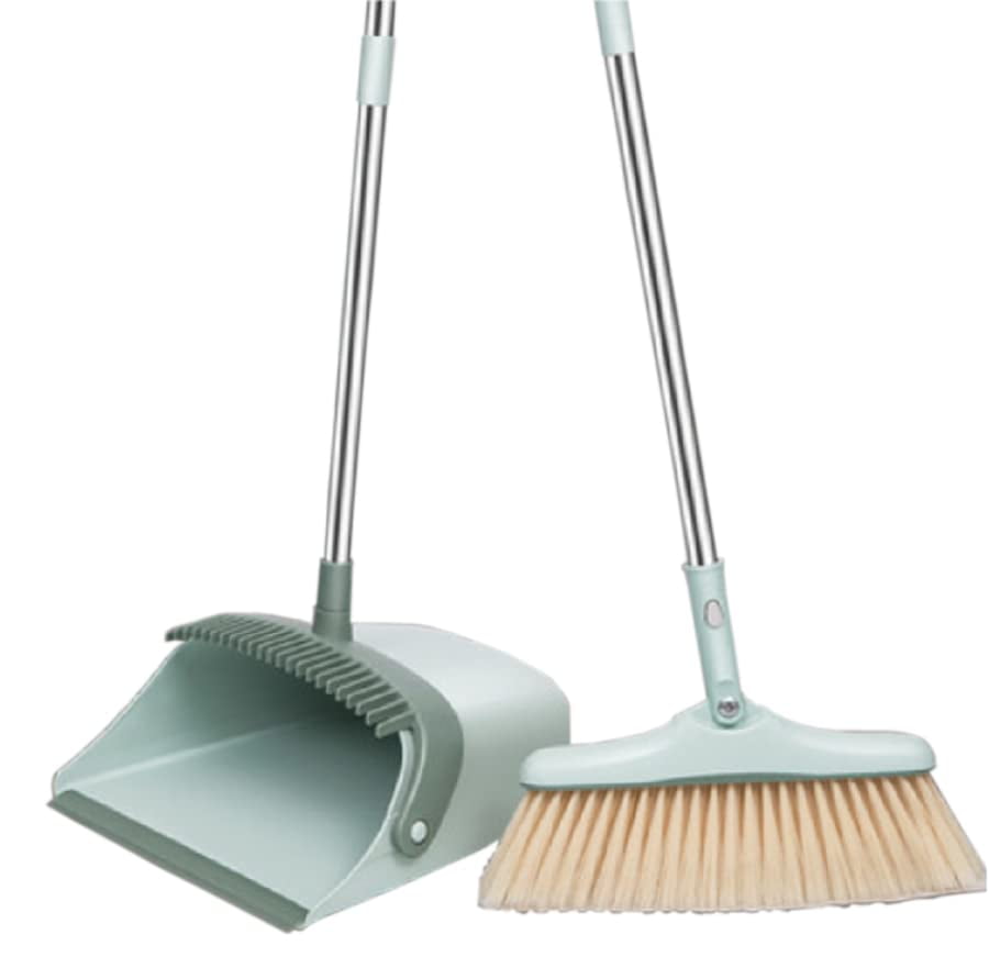 Broom and Dustpan Combo Set,Dustpan Broom Sweep Set Broom Dust Pan Set ...