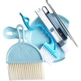 Broom and Dustpan Tweezers Tongs Cleaning Brushes Groove Gap Clean Tool ...