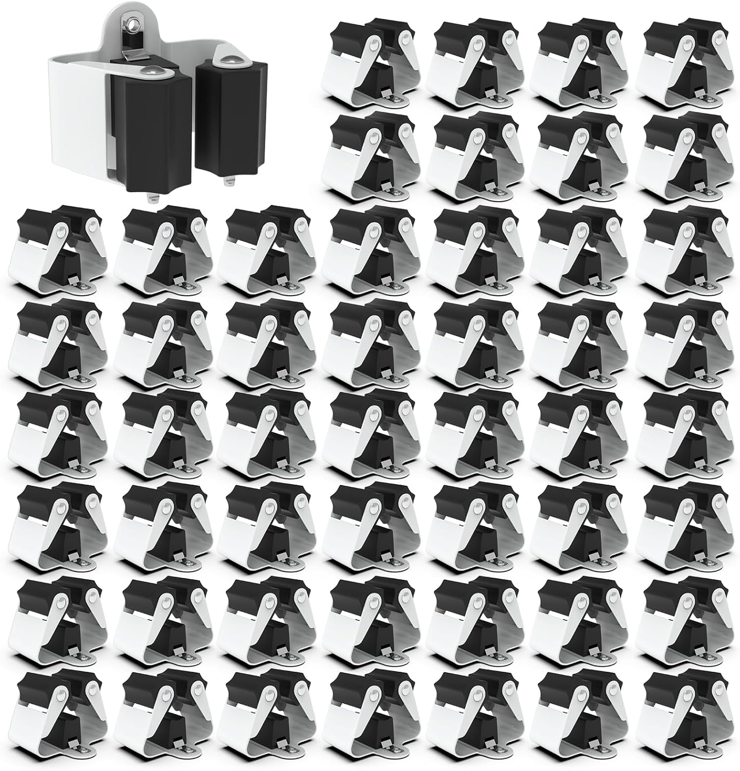 Broom Hanger, Mop Holder Wall Mount 50 Pack, Broom Holder Wall Mount ...