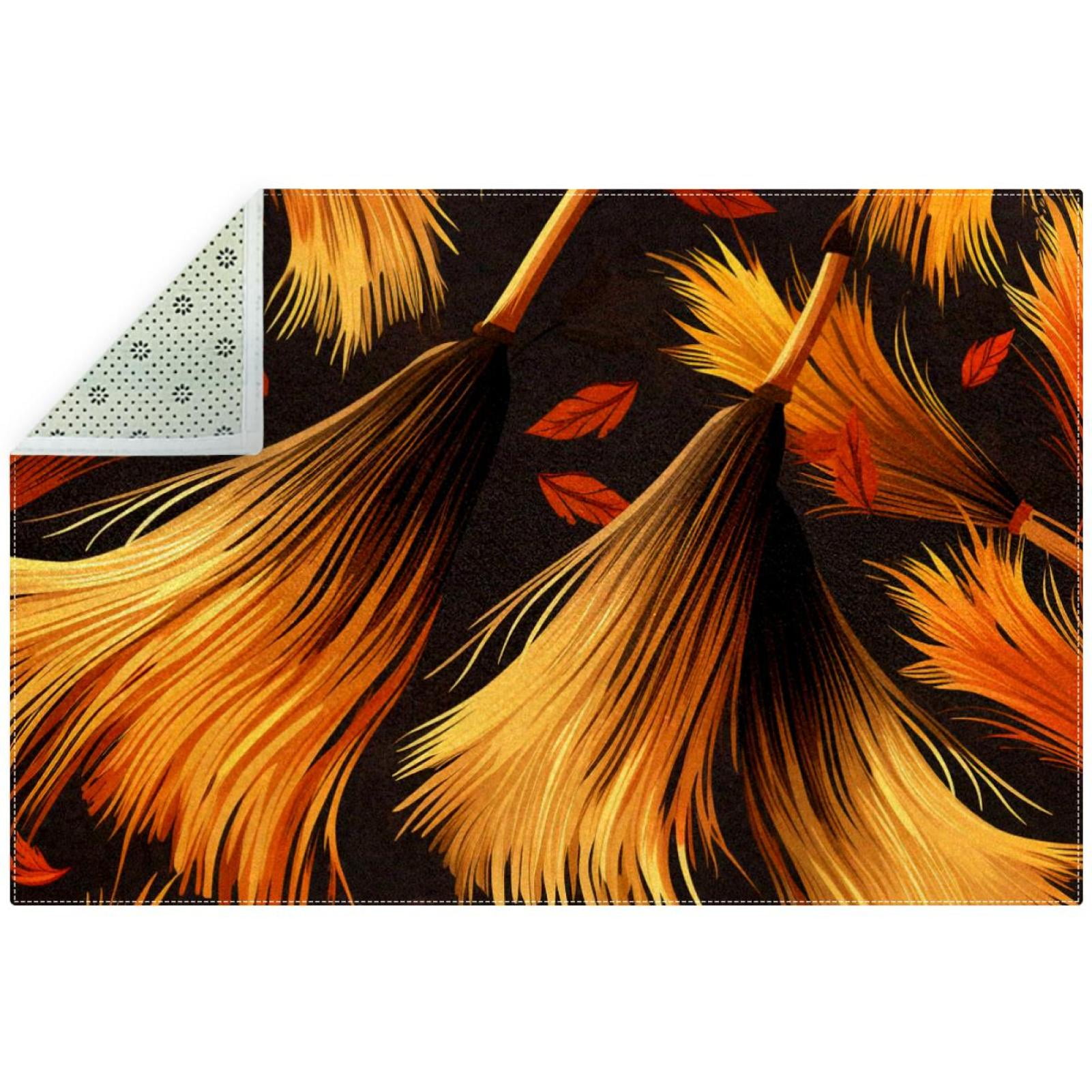 Broom Kitchen Mat | Comfortable Polyester Floor Mat for Standing ...