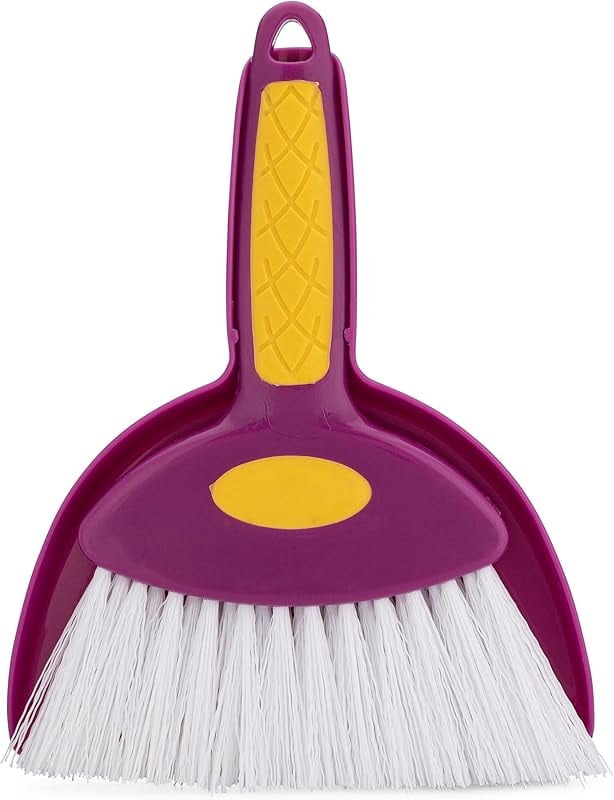 Broom Mini Hand Whisk and Snap-on Dustpan Set (1, Small) - Walmart.com