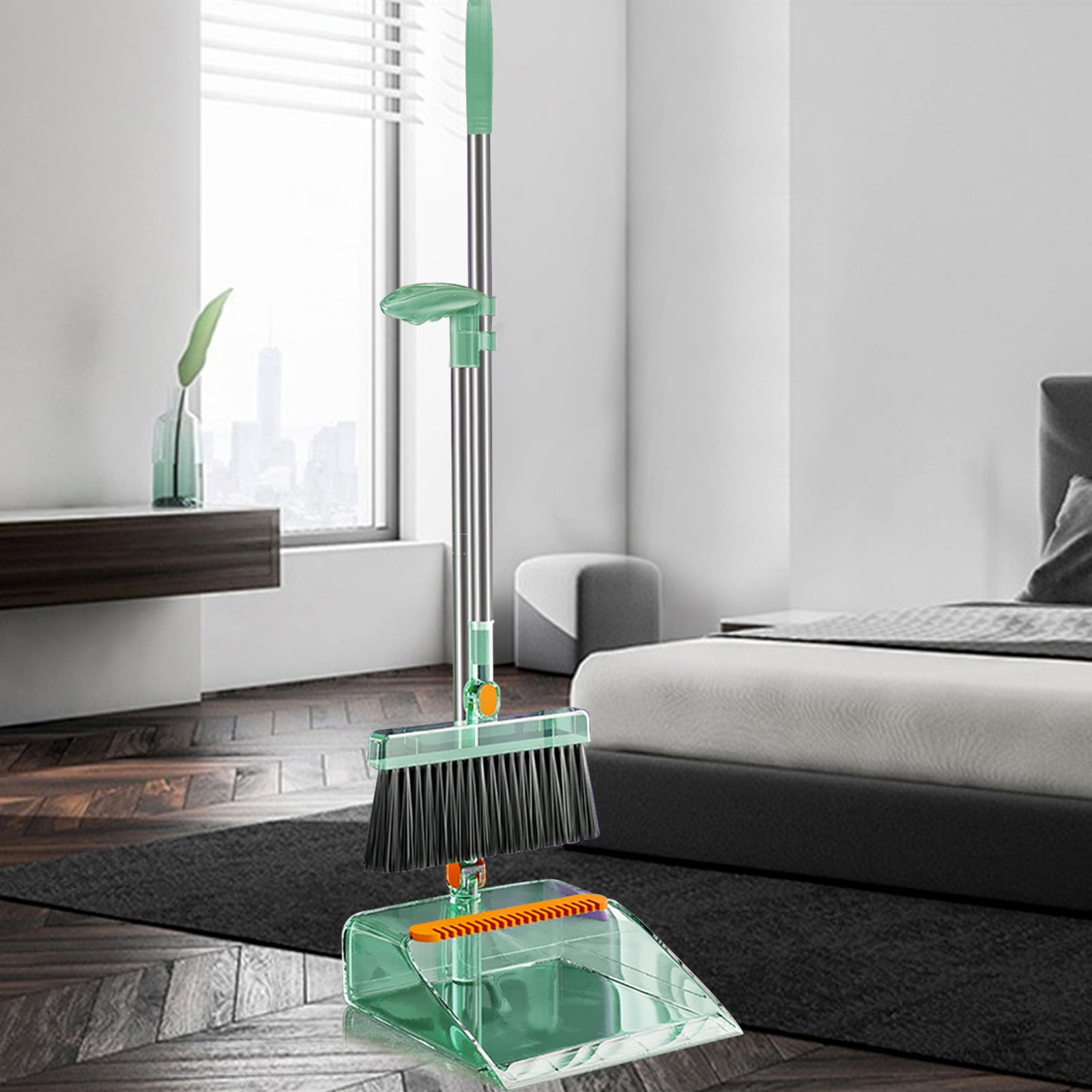 Broom Set Whisk Broombroom and Dustpan Set Combo Set 2-piece Regular ...