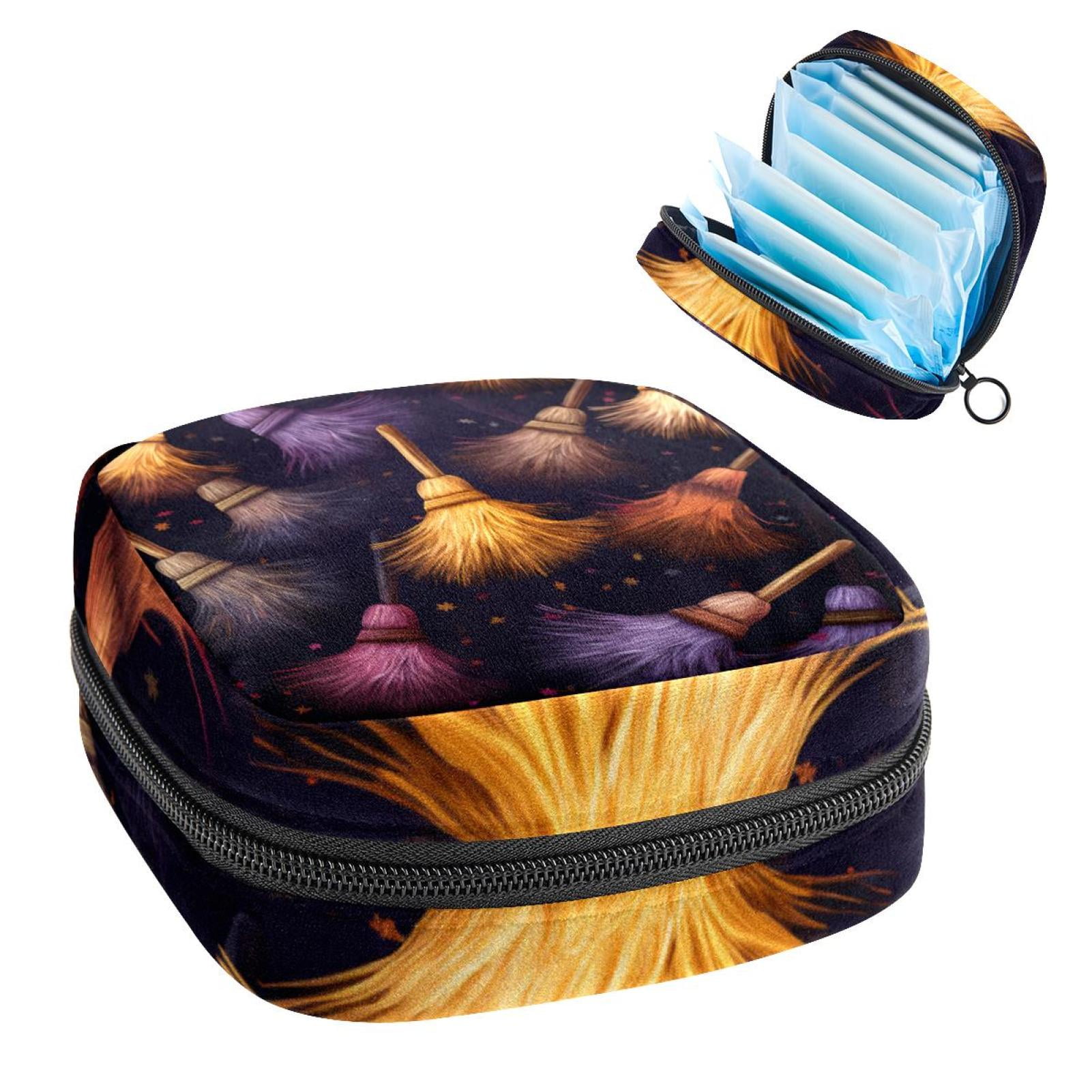 Broom Small Bag Sanitary Napkin Bag Mini Pouch for Purse Small Storage ...