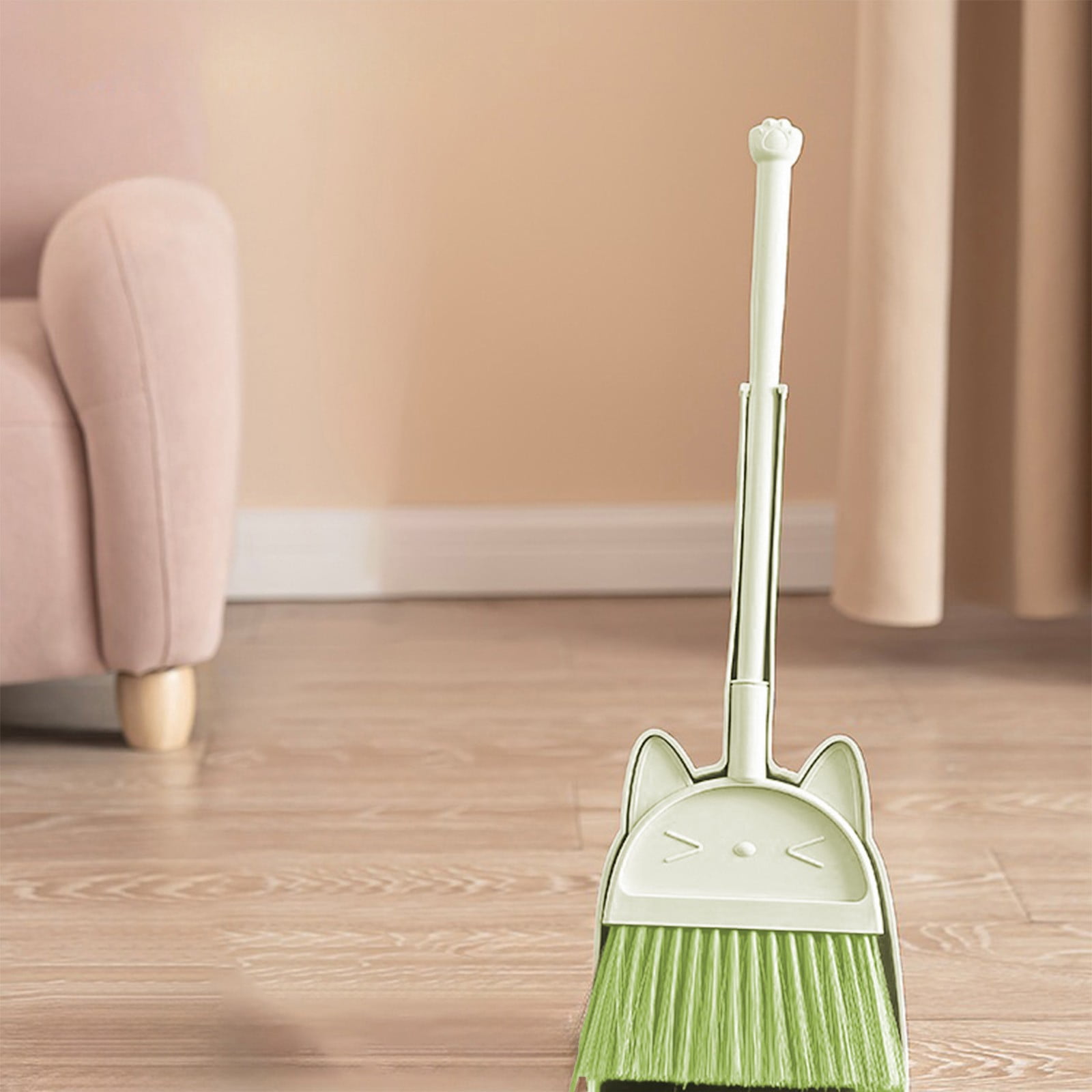 Broom and Dustpan Set, Learning Household Cleaning Tools with Built-in ...
