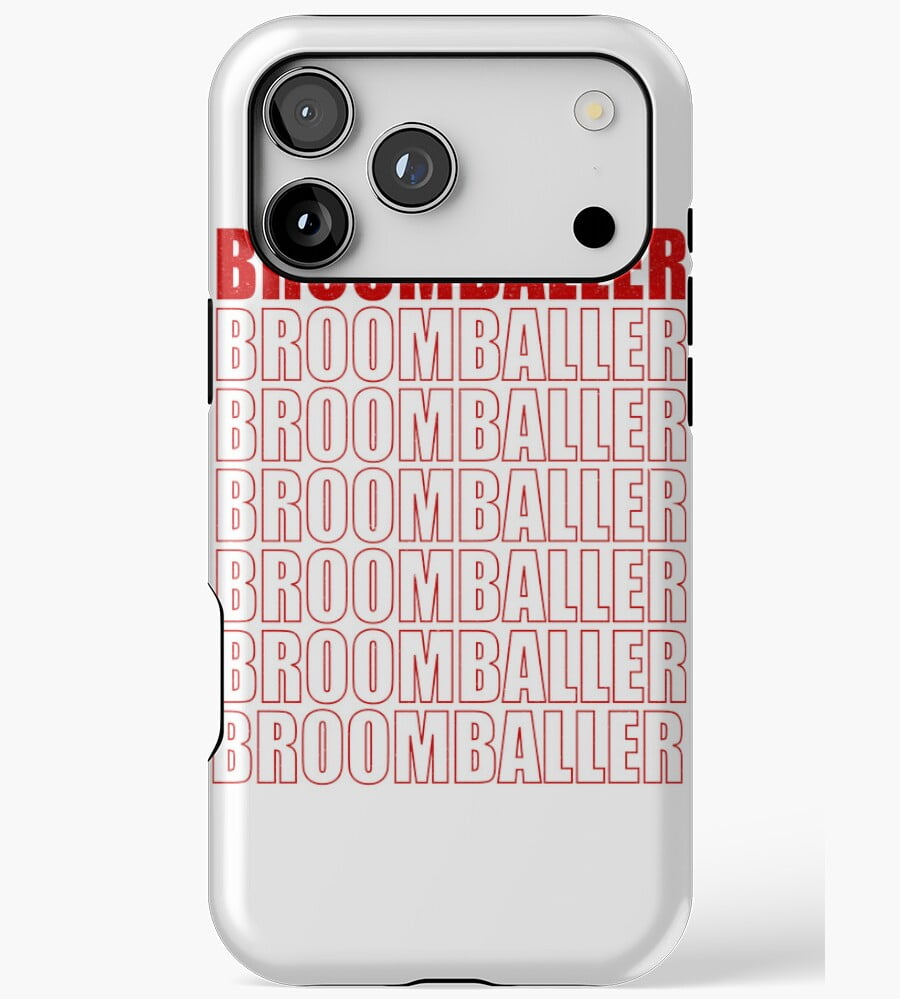 Broomballer, Ice Sport Player and Team Hobby Graphic H2524 Phone Case ...