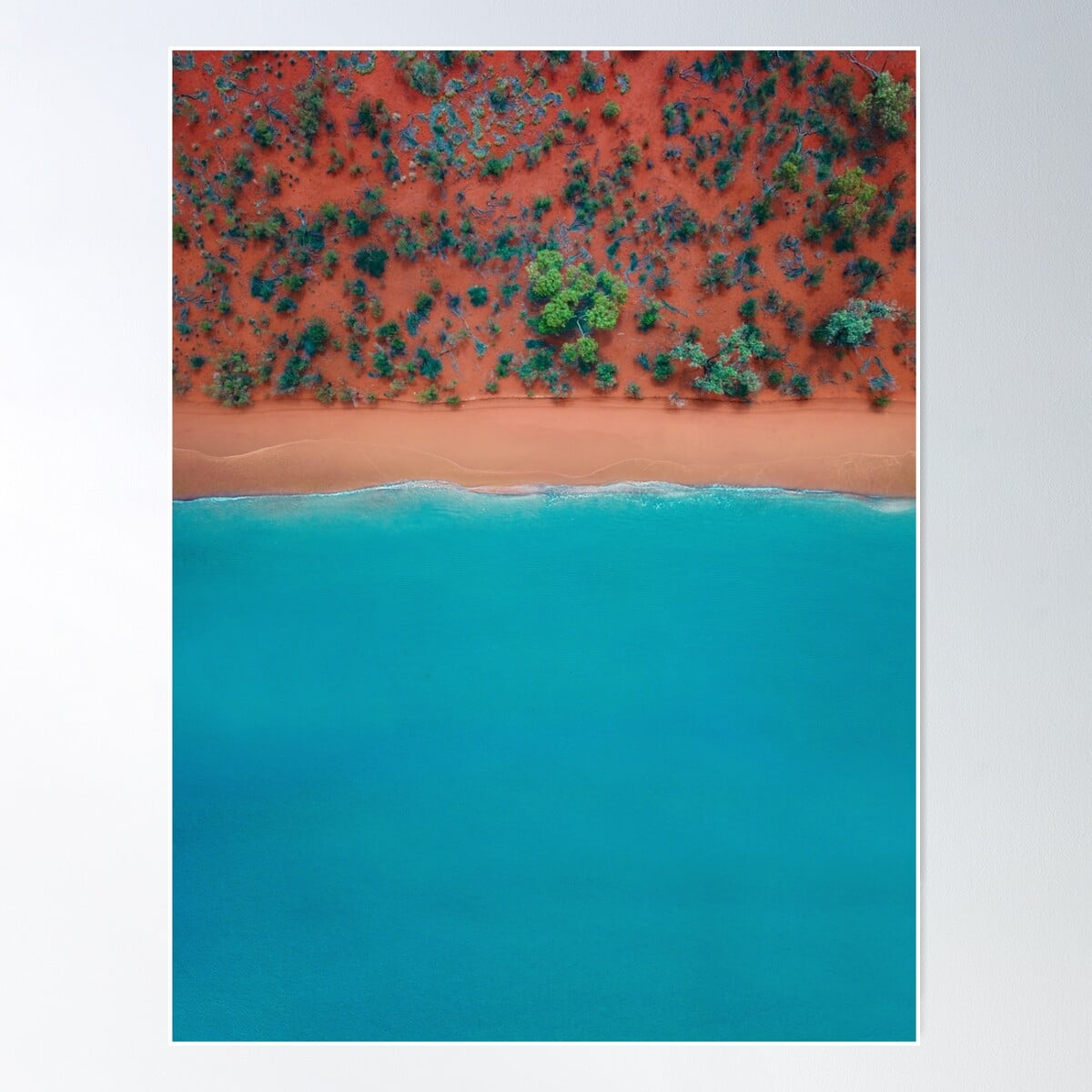 Broome Australian Beaches | Aerial Poster Wall Art, Modern Wall Decor ...