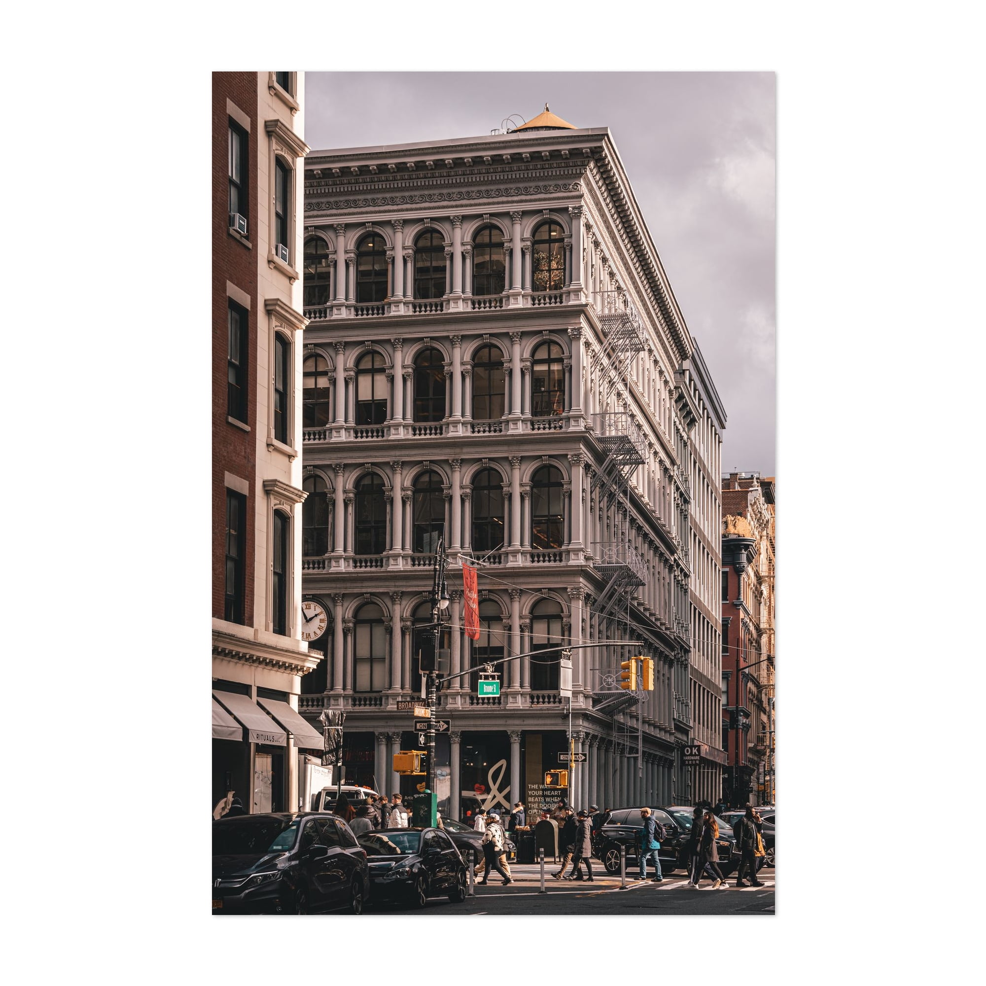 Broome & Broadway, Soho - Manhattan New York Photography Architecture City Street Photography ...