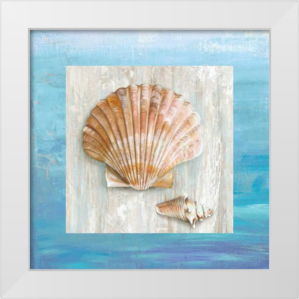 Broome, Ted 15x15 White Modern Wood Framed Museum Art Print Titled - From the Sea I - Walmart.com