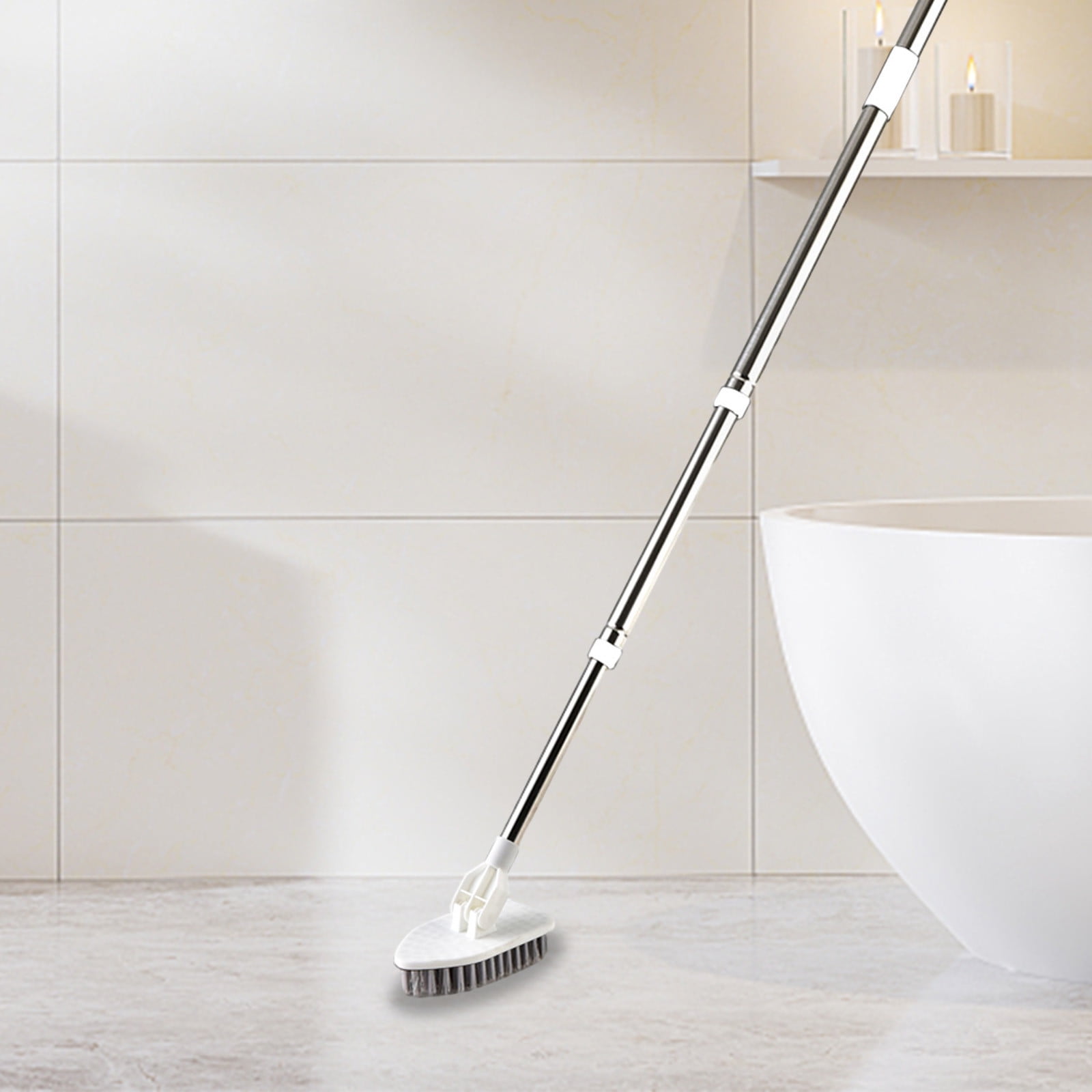 Brooms and Dustpan Set, Indoor Standing Magnetic Storage, with Scraping ...