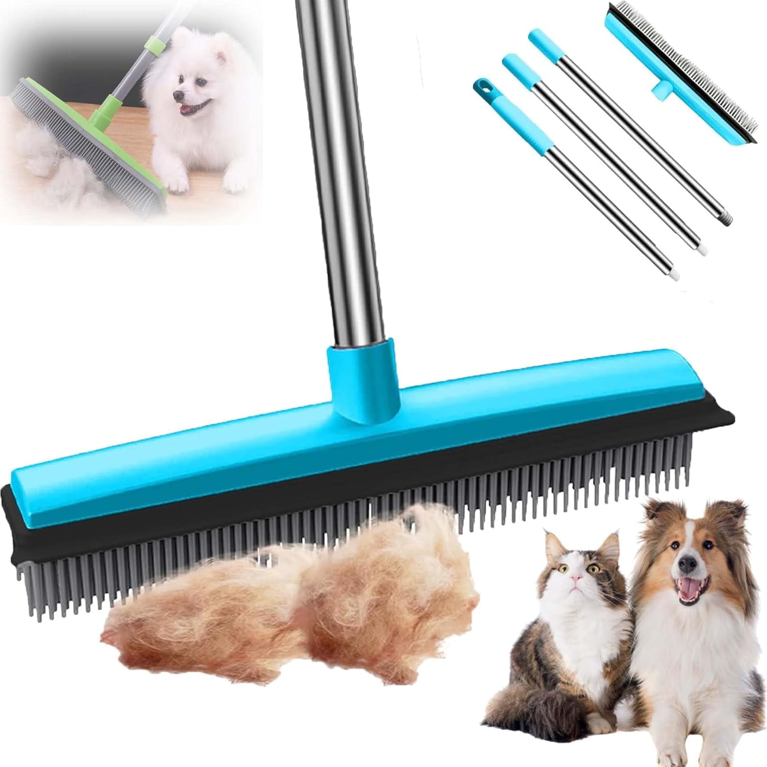Broomwiz,Broomwiz Pet Hair Removal,Broomwiz Carpet Scrubber, Petibo Pet Broom,Broomie Broom ...