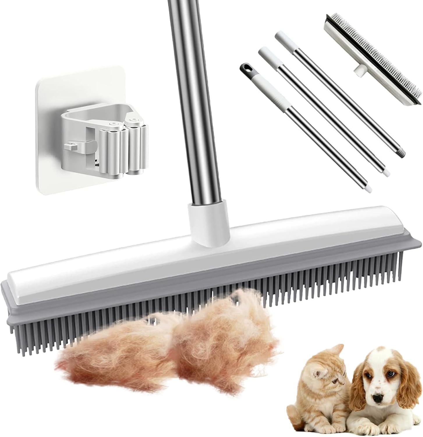 Broomwiz Carpet Scrubber-Broomwiz Pet Hair Removal, Petibo Pet Broom for Carpet, Broomie Broom ...