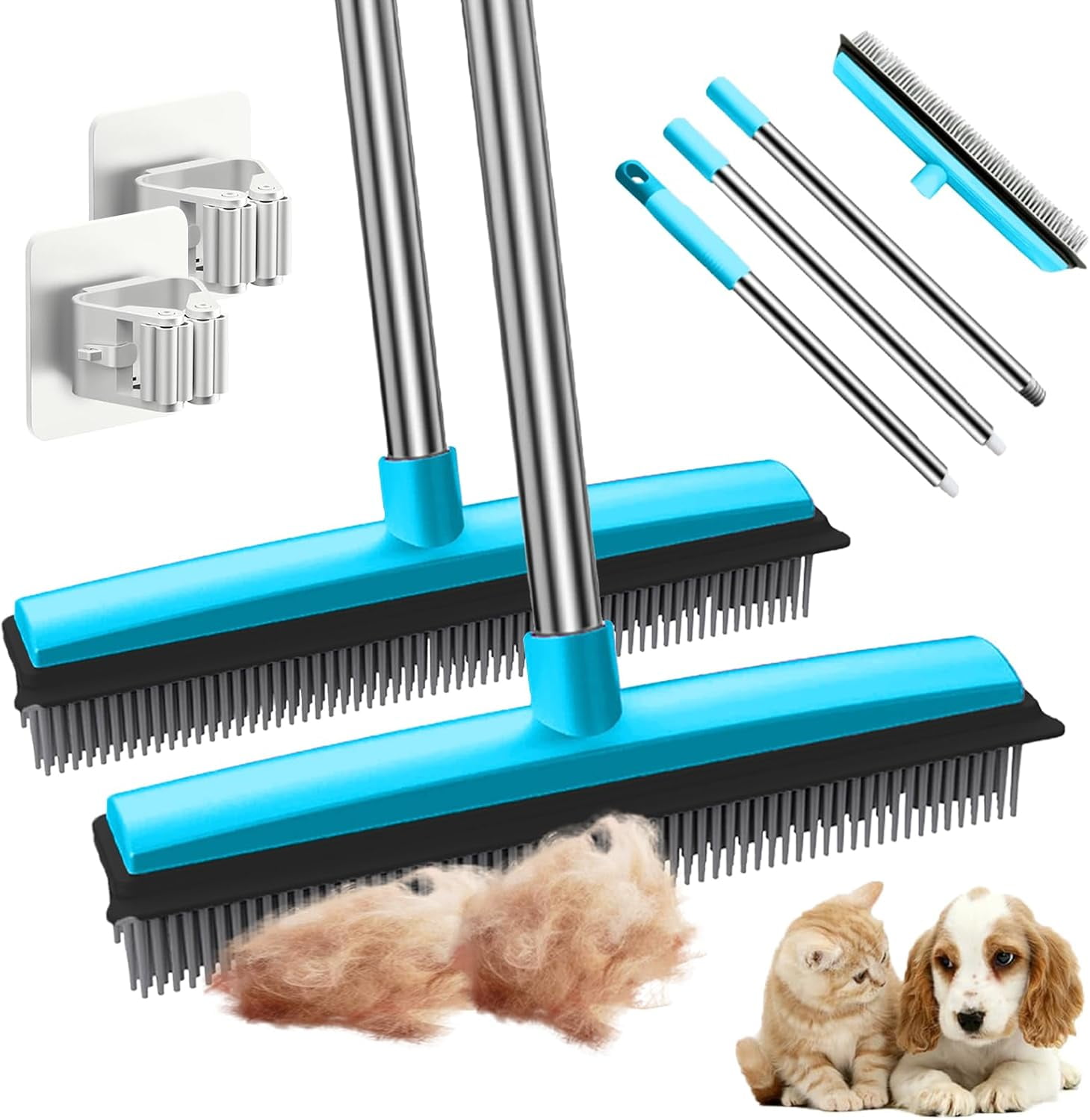 Broomwiz Carpet Scrubber-Broomwiz Pet Hair Removal, Petibo Pet Broom ...