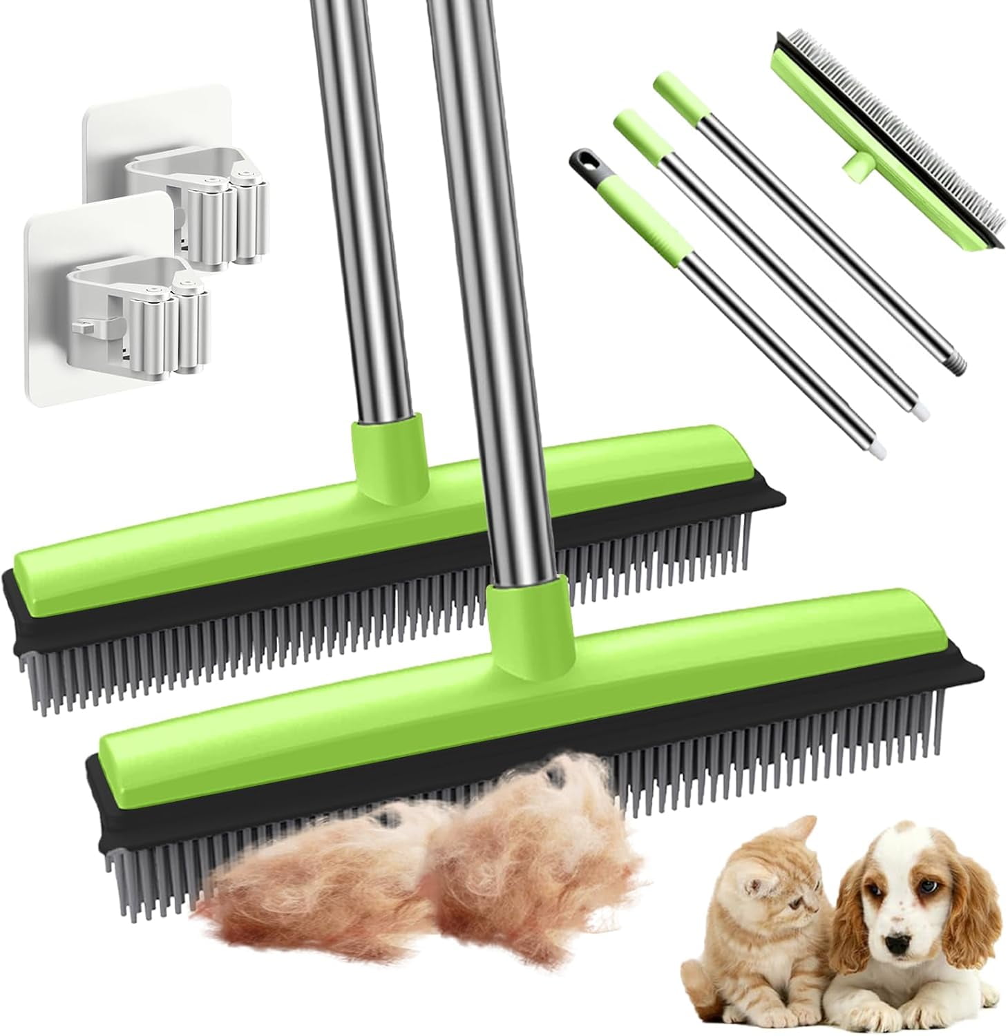 Broomwiz Carpet Scrubber-Broomwiz Pet Hair Removal, Petibo Pet Broom for Carpet, Broomie Broom ...