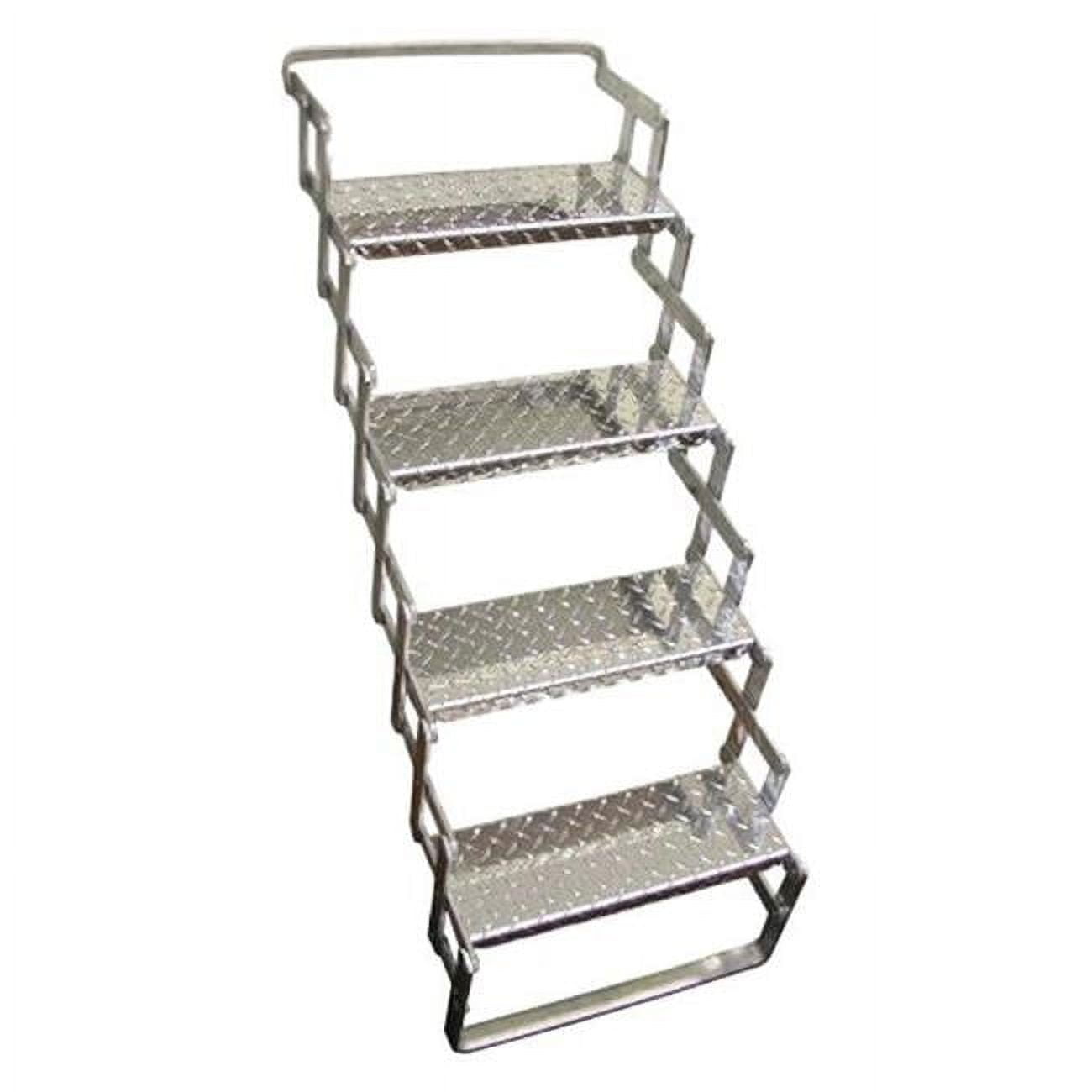 Brophy 31-39 in. Extension Aluminum Scissor Steps - 4 Step - Walmart.com