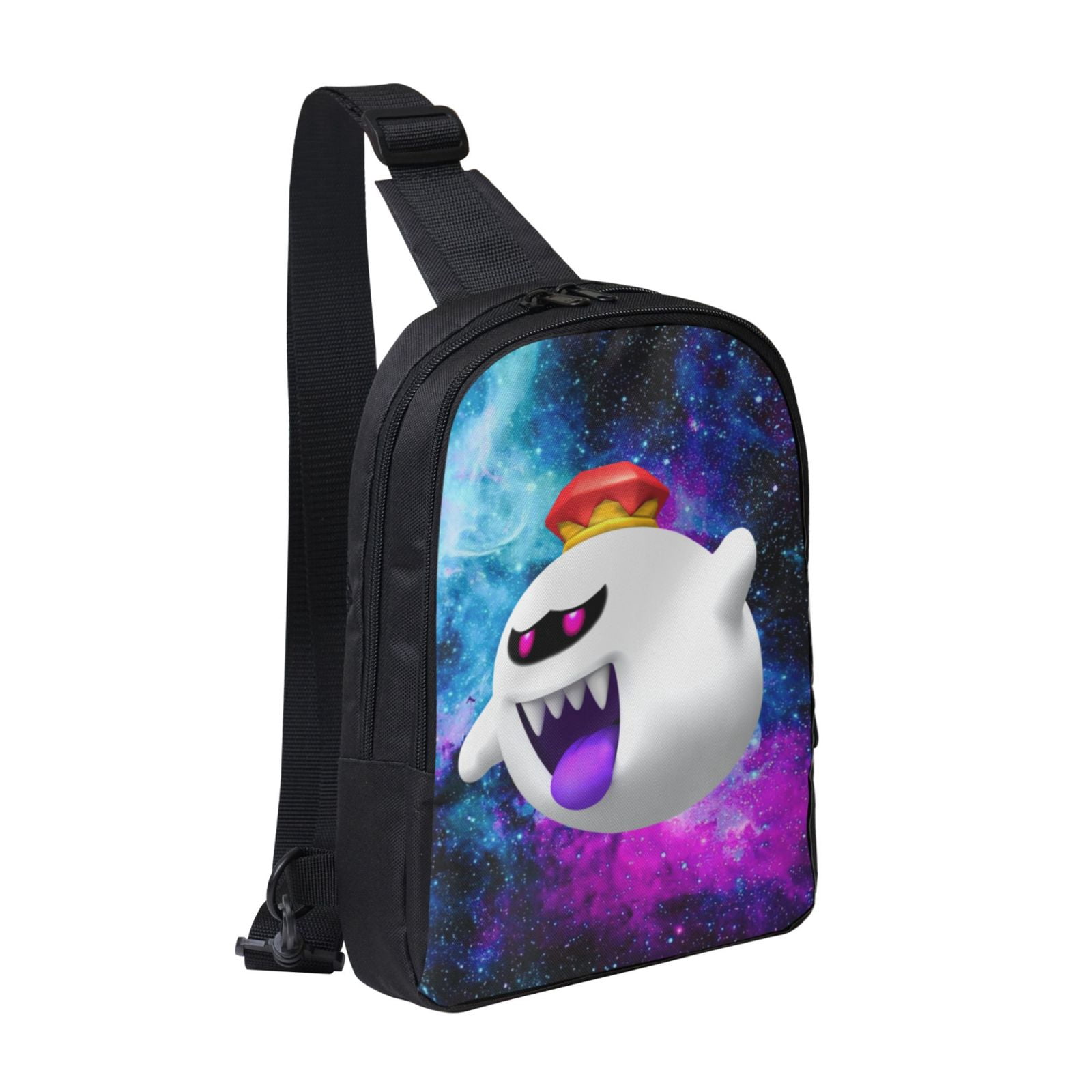 Bros Animated Luigi's Mansion Chest Bag Diagonally Crossbody Sling Bag ...
