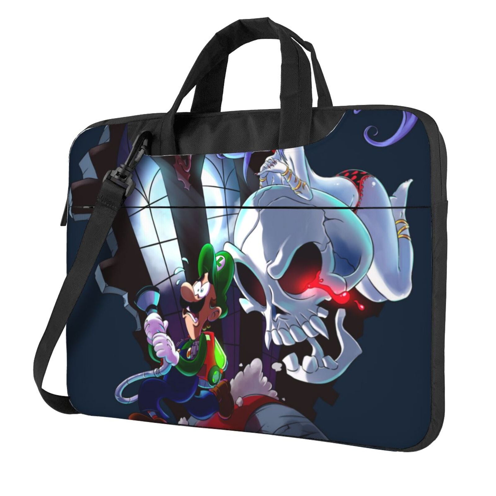 Bros Luigi's Mansion Laptop Bag Portable Shoulder Laptop Case Sleeve ...