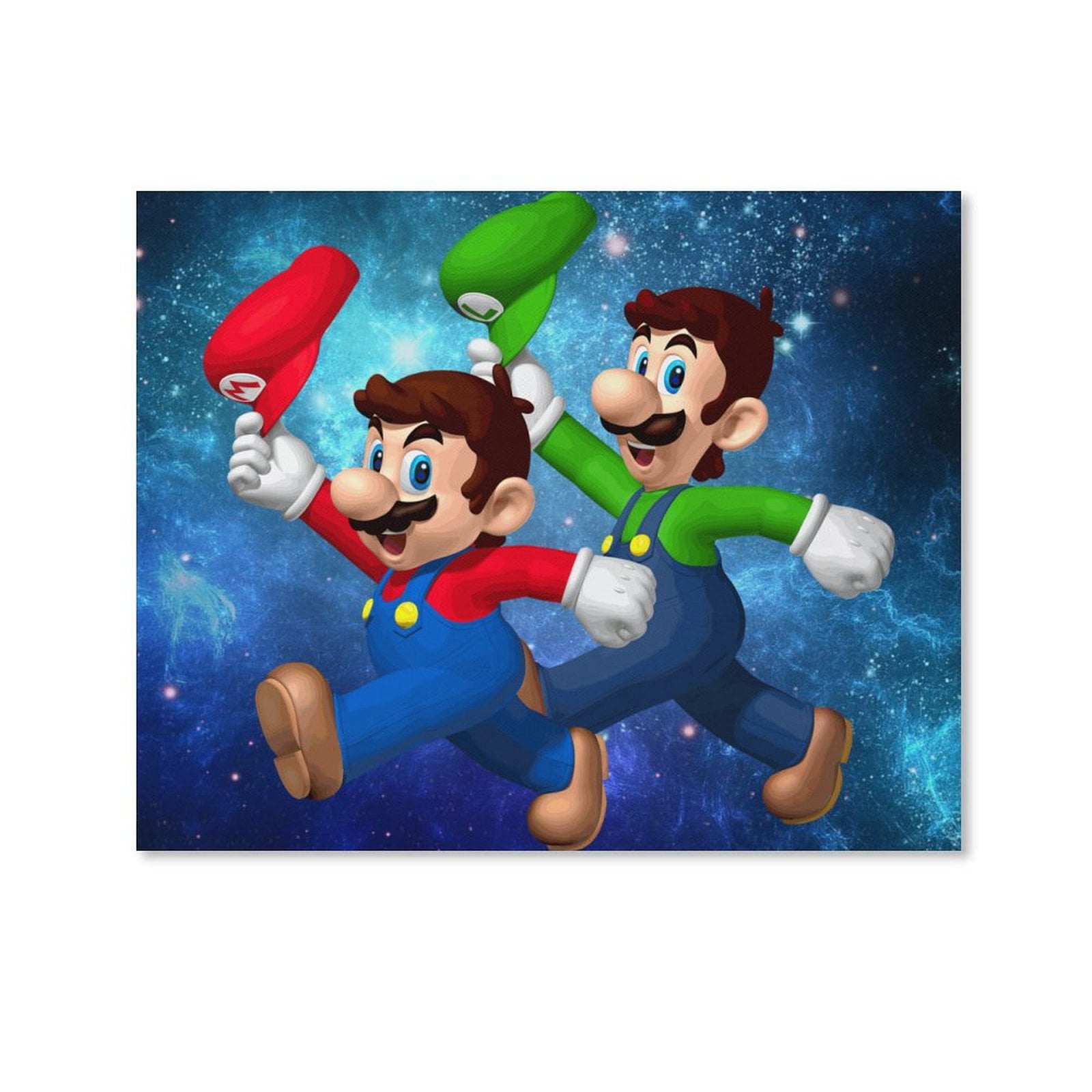 Bros Luigi's Mansion Mario Decorative Painting Canvas Wall Poster Art ...