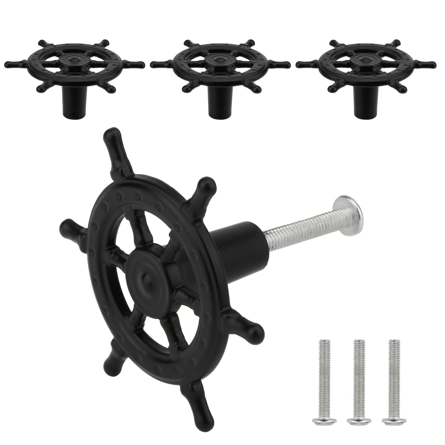 Brosay Ship Rudder Knobs Nautical Wheel Cabinet Drawer Pulls Beach ...