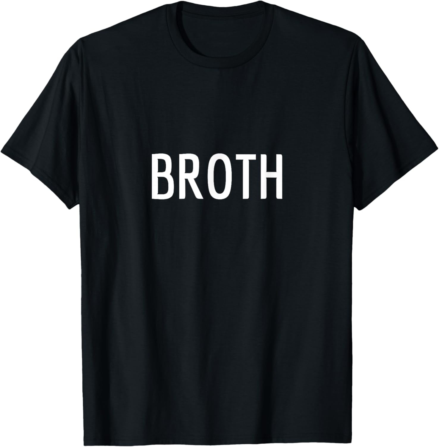 Broth Lover Simple Costume - Cook, Baker & Foodie Funny T-Shirt men and ...