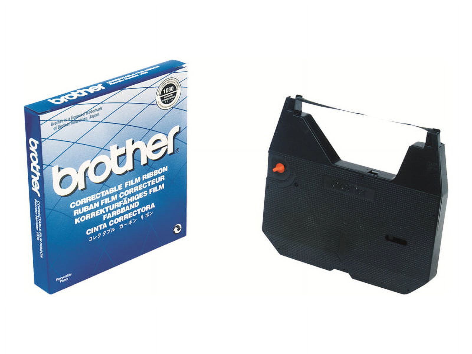 Brother 1030 Correctable Film Ribbon, Black - Walmart.com