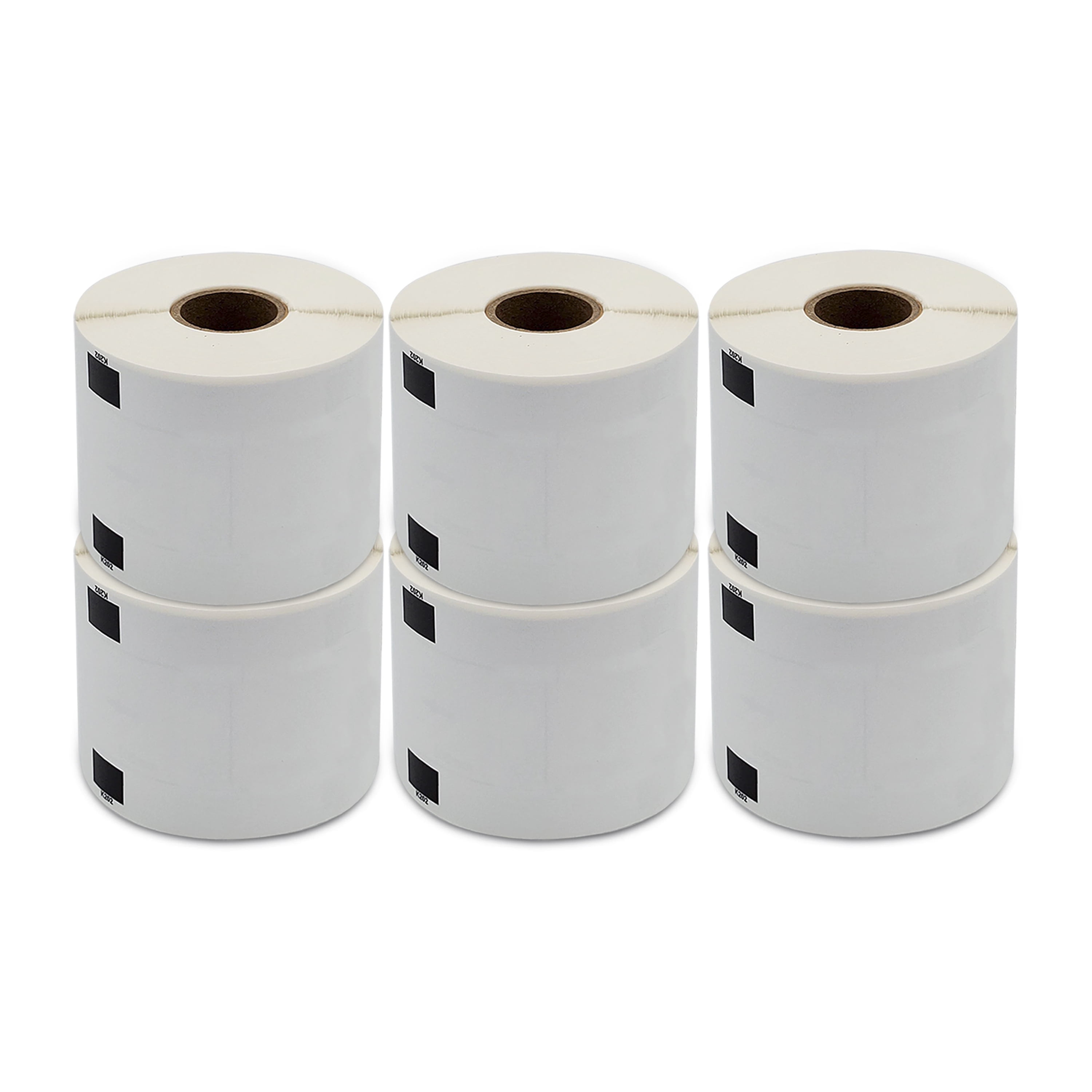 Brother 1202 Compatible Labels: 6 Rolls, 10 x 8", Durable Shipping ...