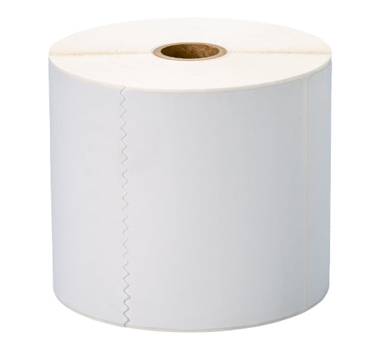 Brother 4" x 6" Bright White Premium Thermal Transfer Paper Labels ...