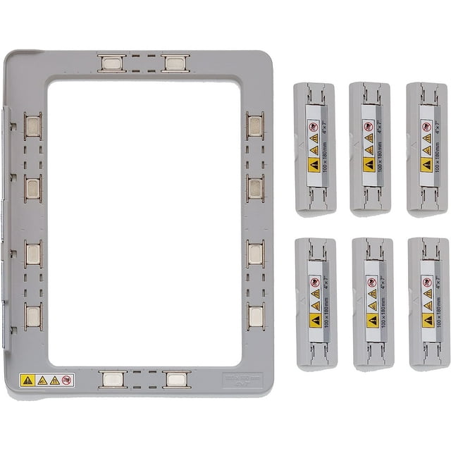 Brother 4"x7" Magnetic Embroidery Hoop Frame - Walmart.com