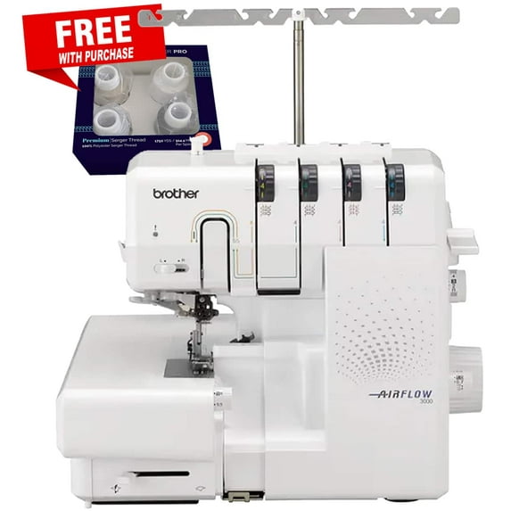 Brother AF3000 Thread Jet Air Overlock Serger - Walmart.com