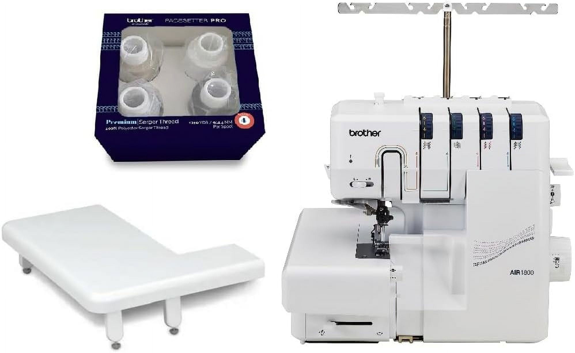 Brother AIR1800 Air Serger with Jet Air Threading, 2/3/4 Thread, LED ...