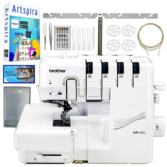 Brother Air1800 Air Serger with Jet-Air Threading - Walmart.com