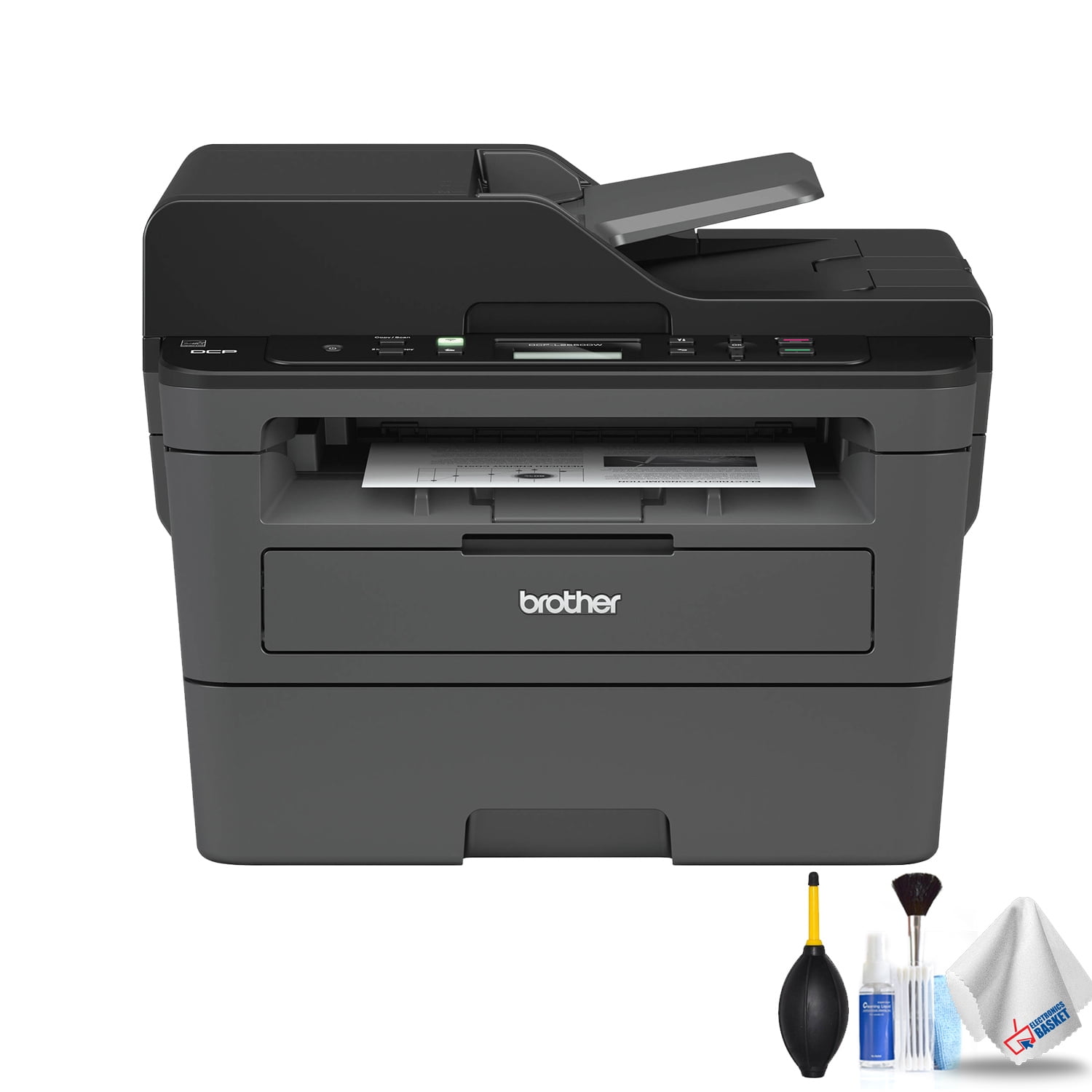 Brother All-in-One Monochrome Laser Printer Bundle - Walmart.com