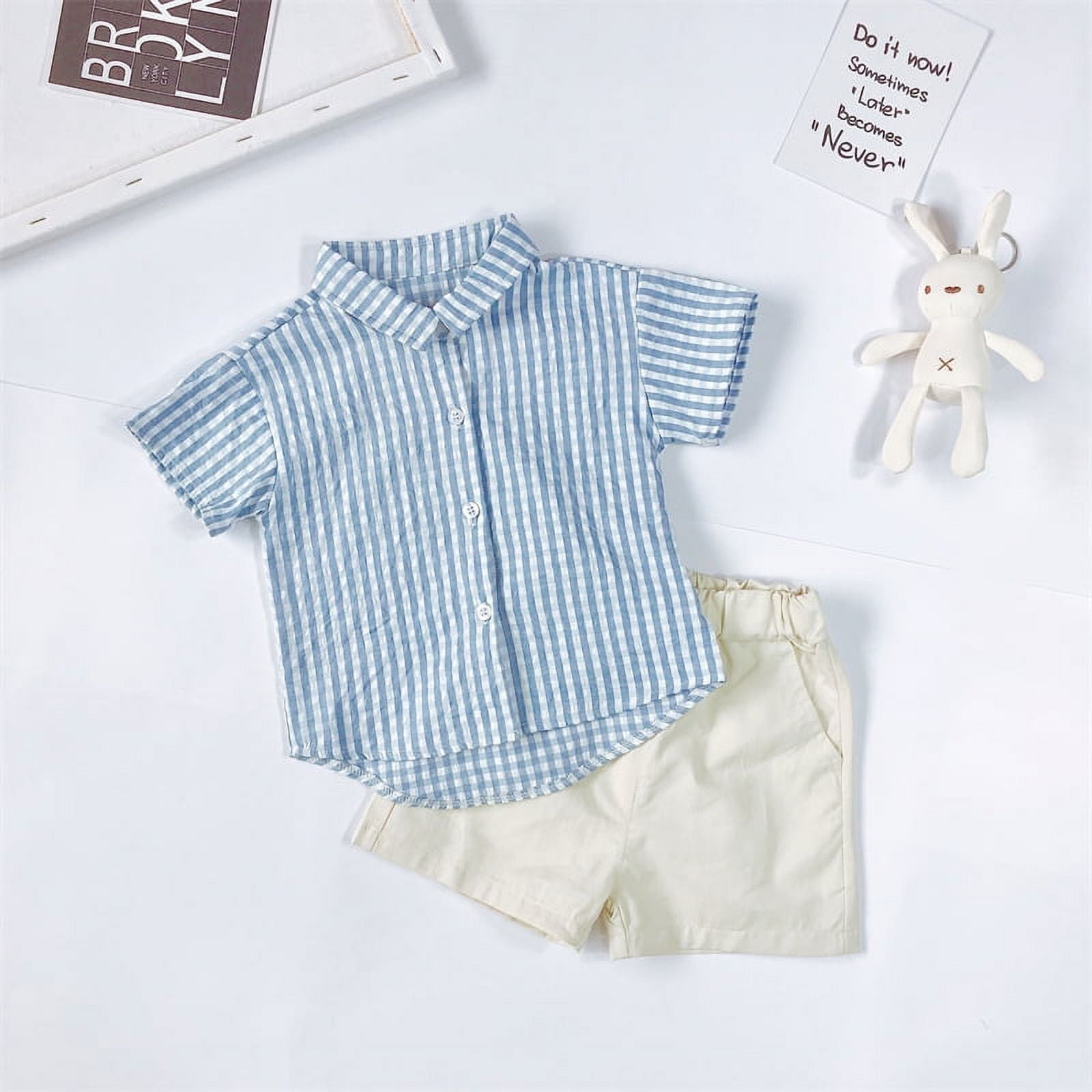 Brother And Sister Suit Kids Lattice Set Boys Gentleman Suit+Girls ...
