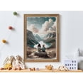 Brother And Sister Wall Art Sibling Room Art Adventure Art Boy & Girl ...
