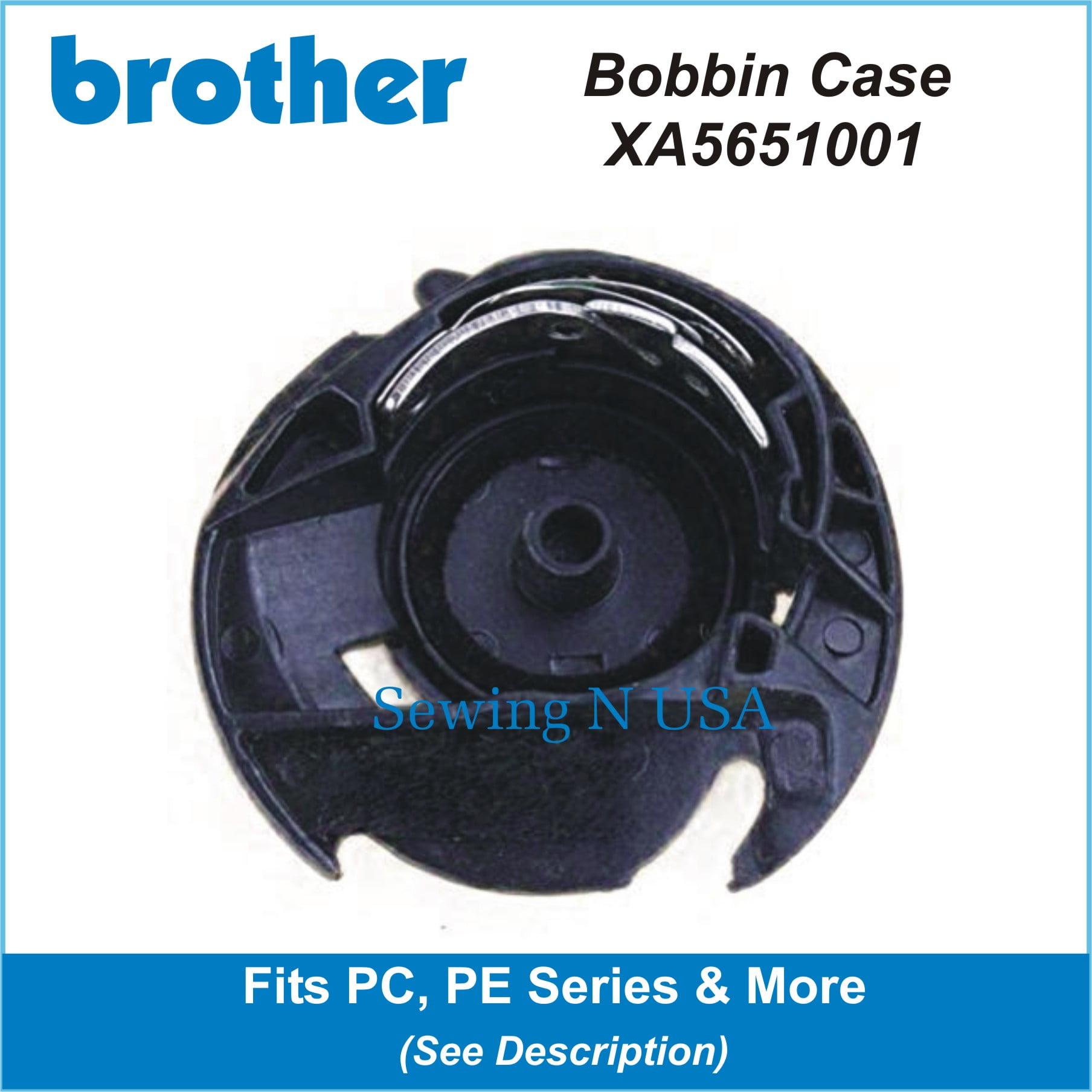 Brother Bobbin Case XA5651001 Fits PC, PE Series & More See Description ...