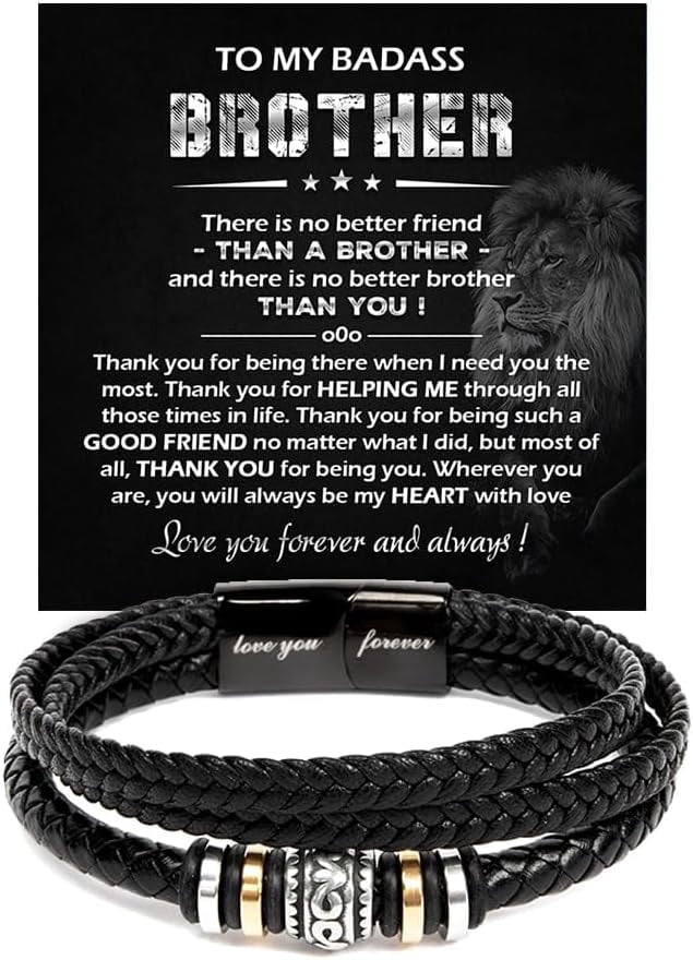 To My Brother Bracelet, Brother Bracelet From Sister, Brothers ...
