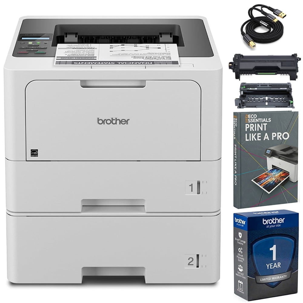 Brother Business Monochrome Laser Printer HL-L5210DWT Print Like A Pro ...