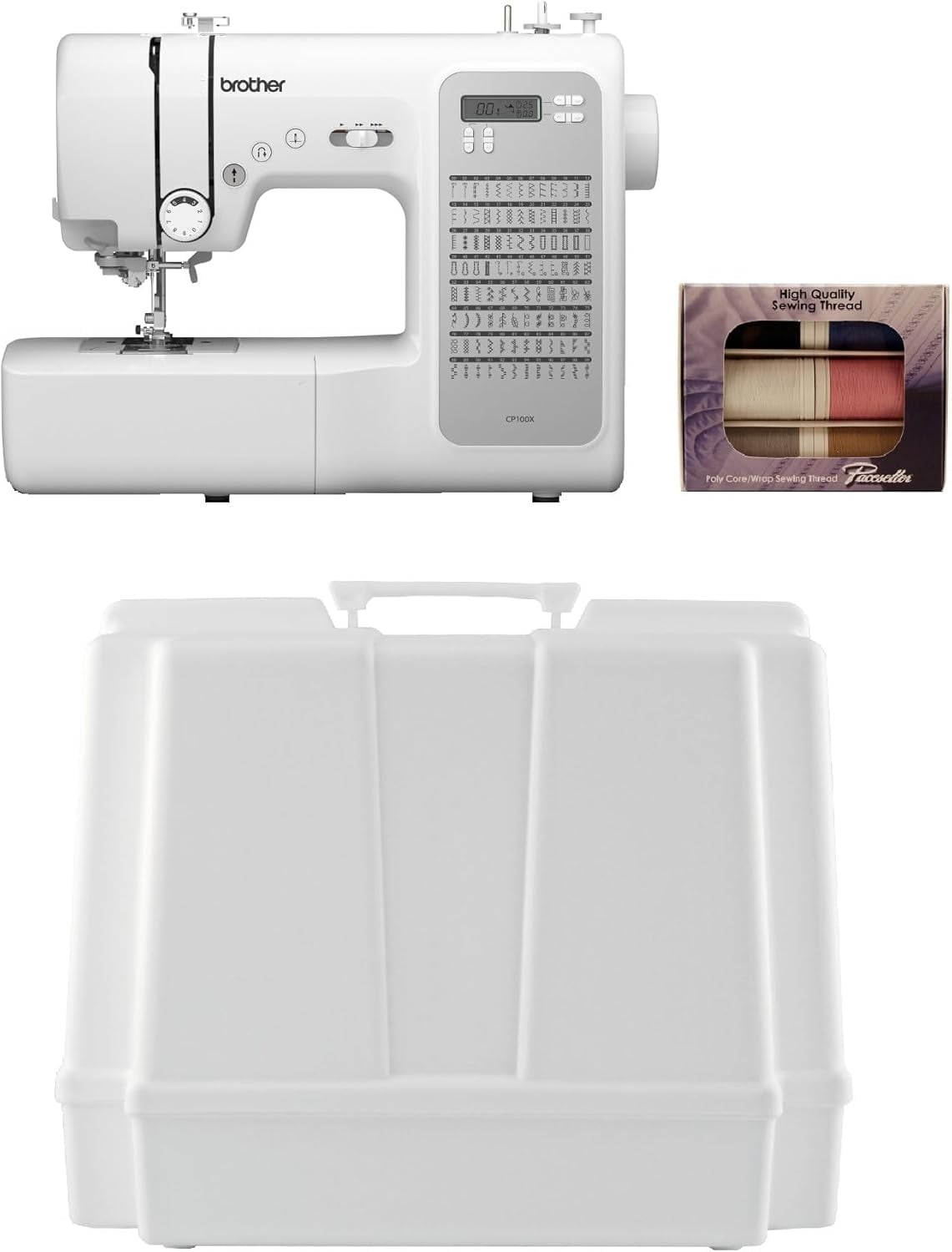 Brother CP100X Computerized Sewing and Quilting Machine, 5300A Hard ...