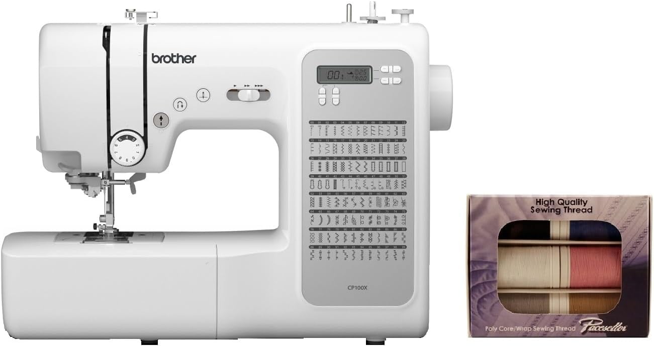Brother CP100X Computerized Sewing and Quilting Machine, SASC706 6 ...