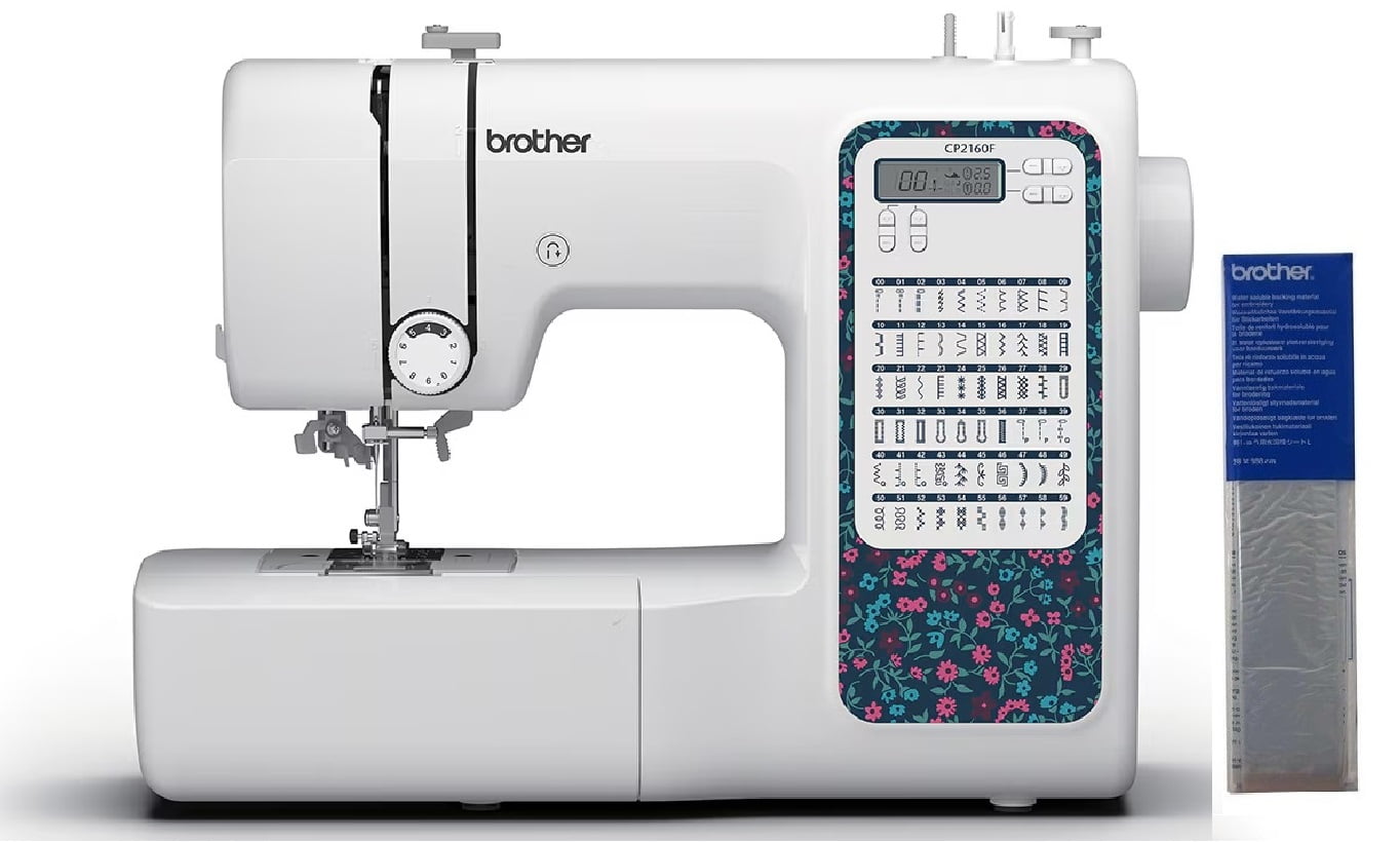 Brother CP2160F Computerized Sewing Machine with 60 Built-In Stitches, LCD Display, 7 Included ...