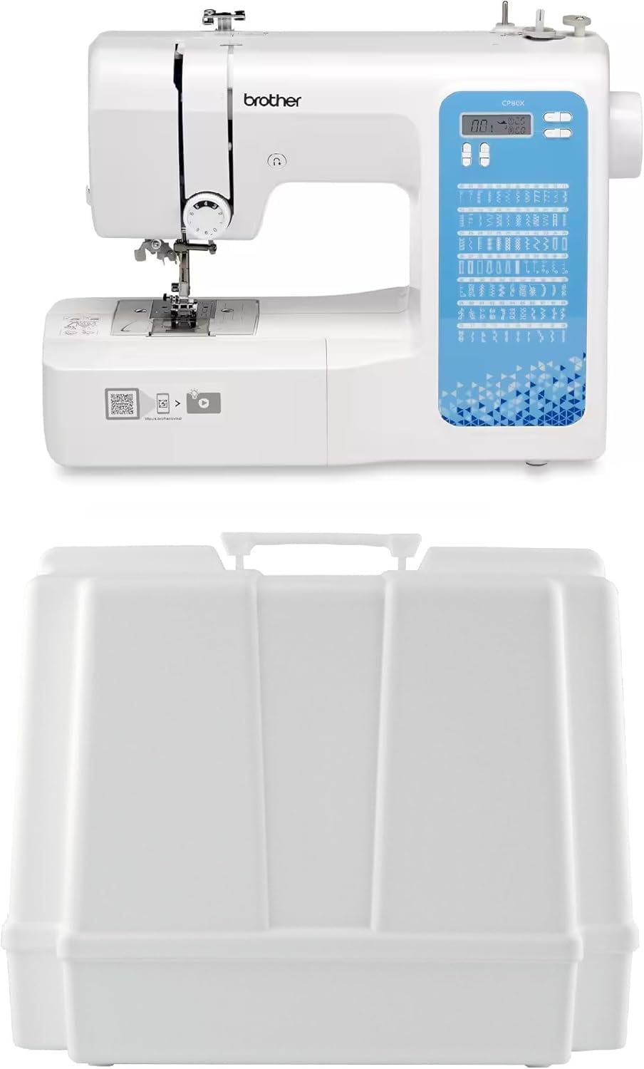 Brother CP80X Computerized Sewing Machine and 5300A Hardcase for ...