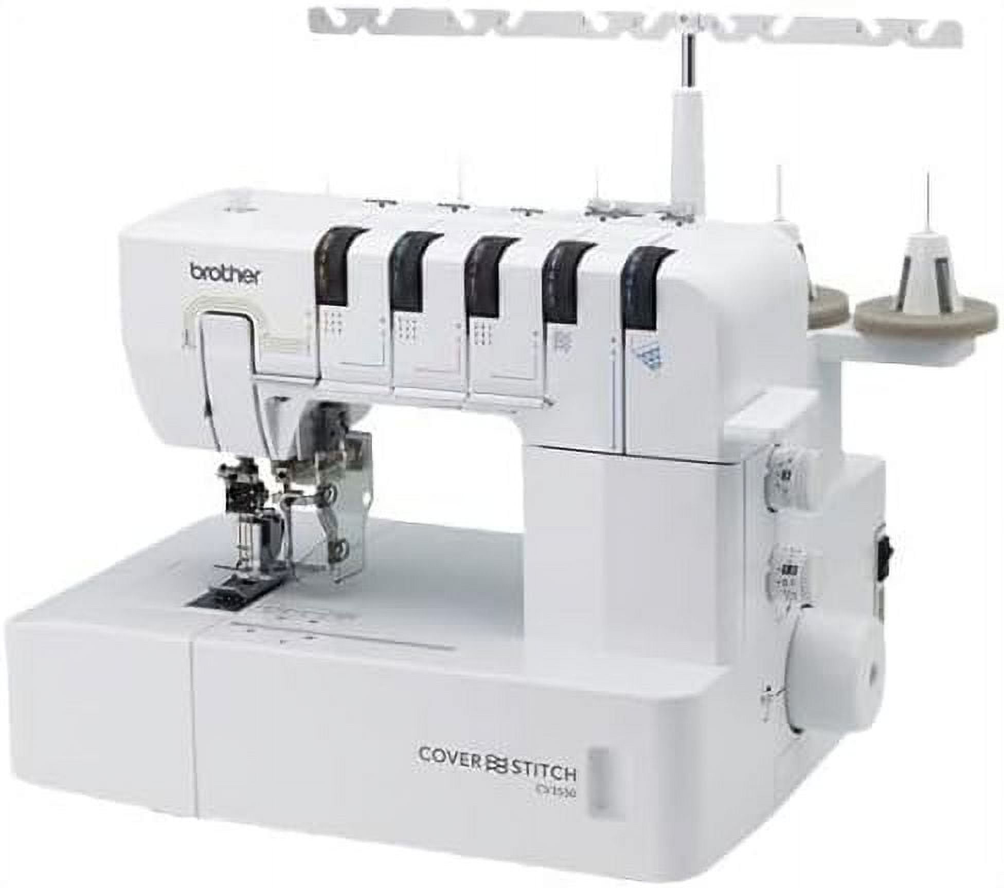 Brother CV3550 Double-Sided Cover Stitch Sewing Machine with LED Light ...